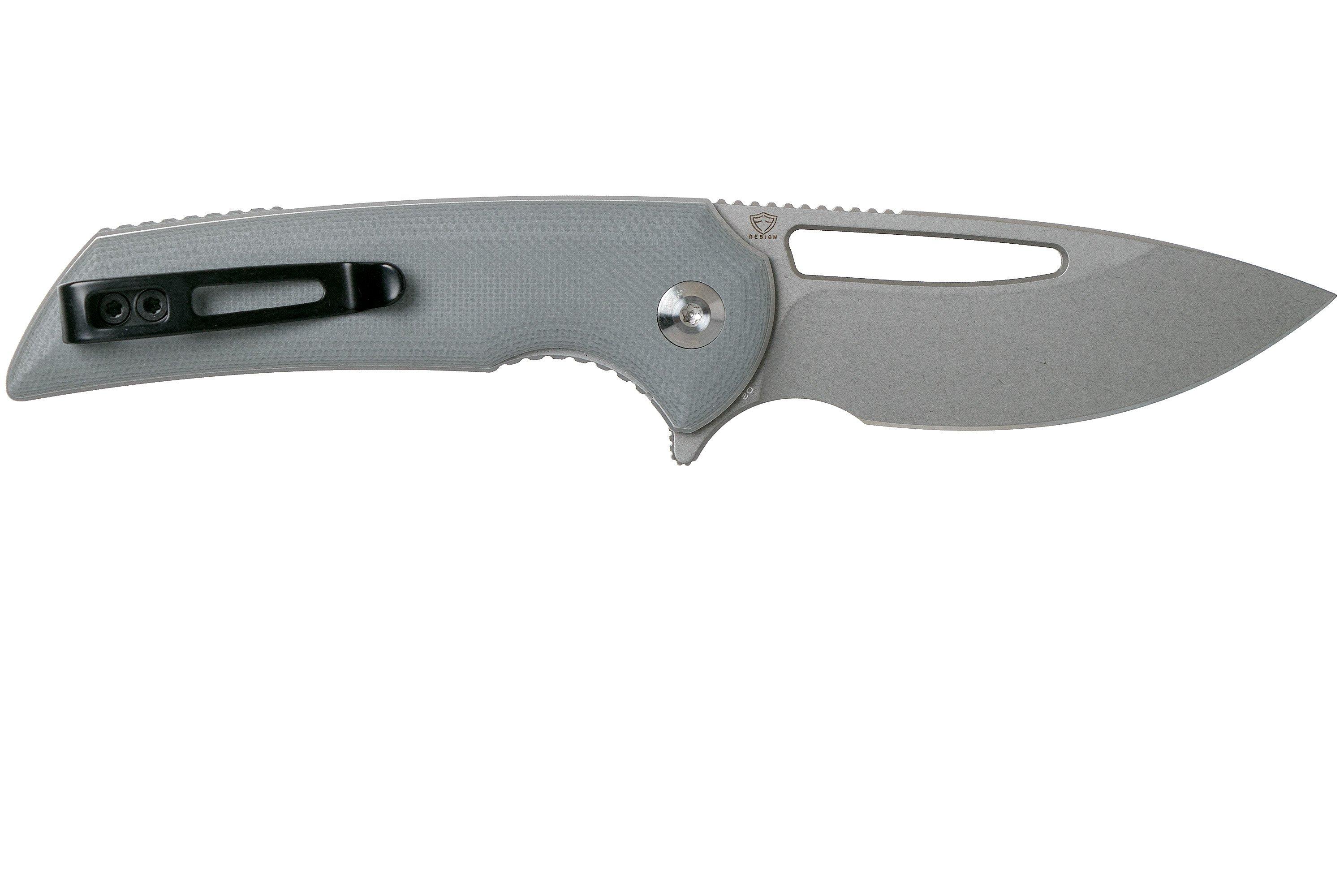 Civivi Odium C2010A Graues G10 Taschenmesser, Ferrum Forge Design ...