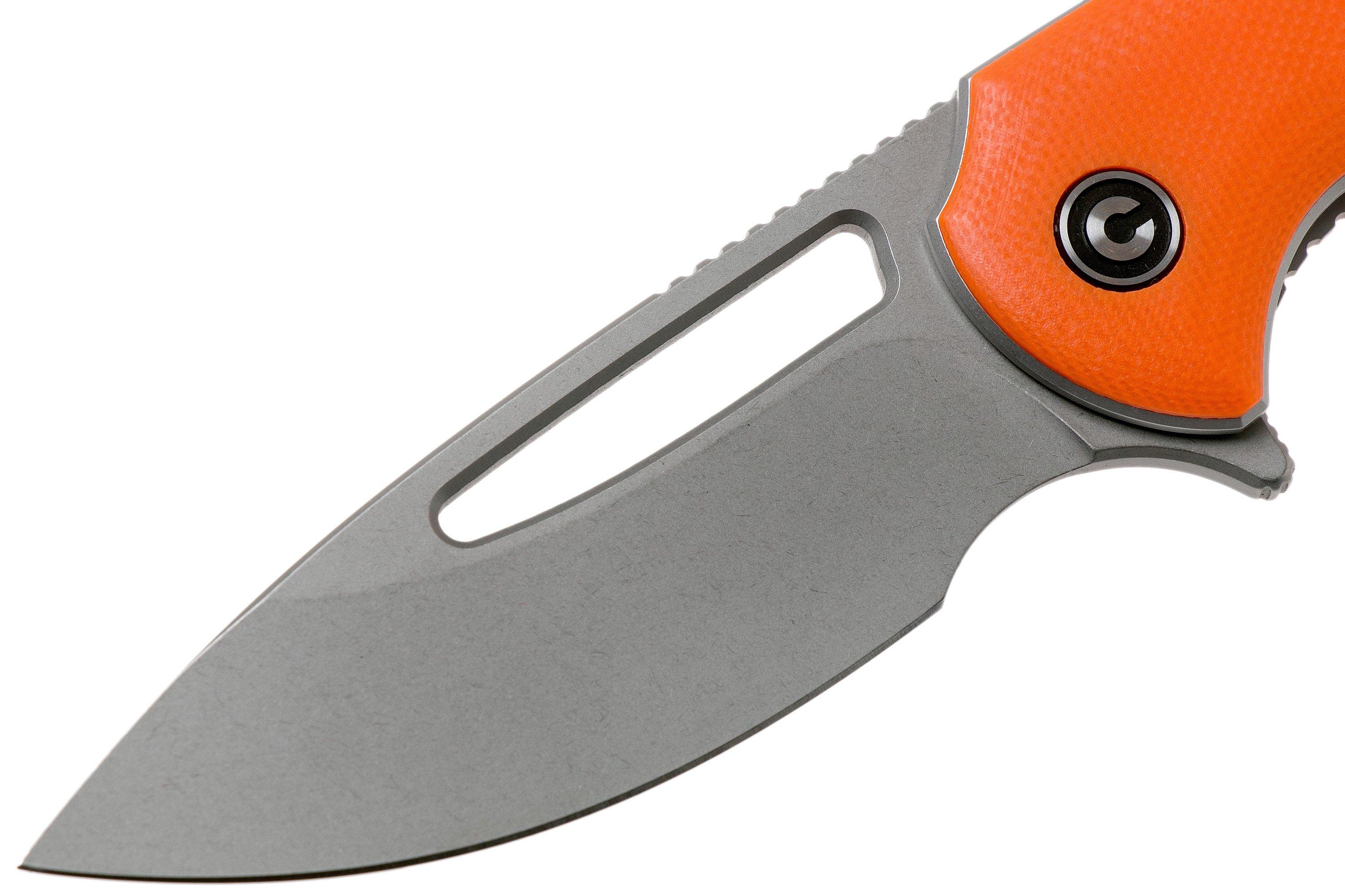 Civivi Odium C2010B Orange G10 pocket knife, Ferrum Forge design ...