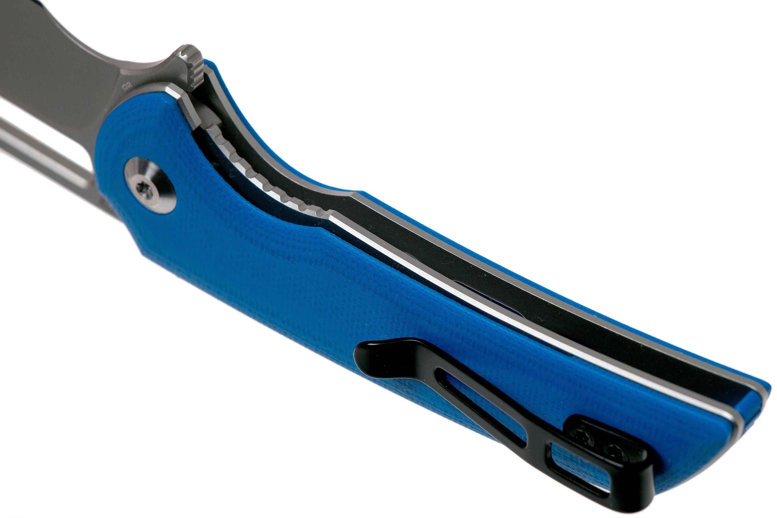 Civivi Odium C2010C Blue G10 pocket knife, Ferrum Forge design ...