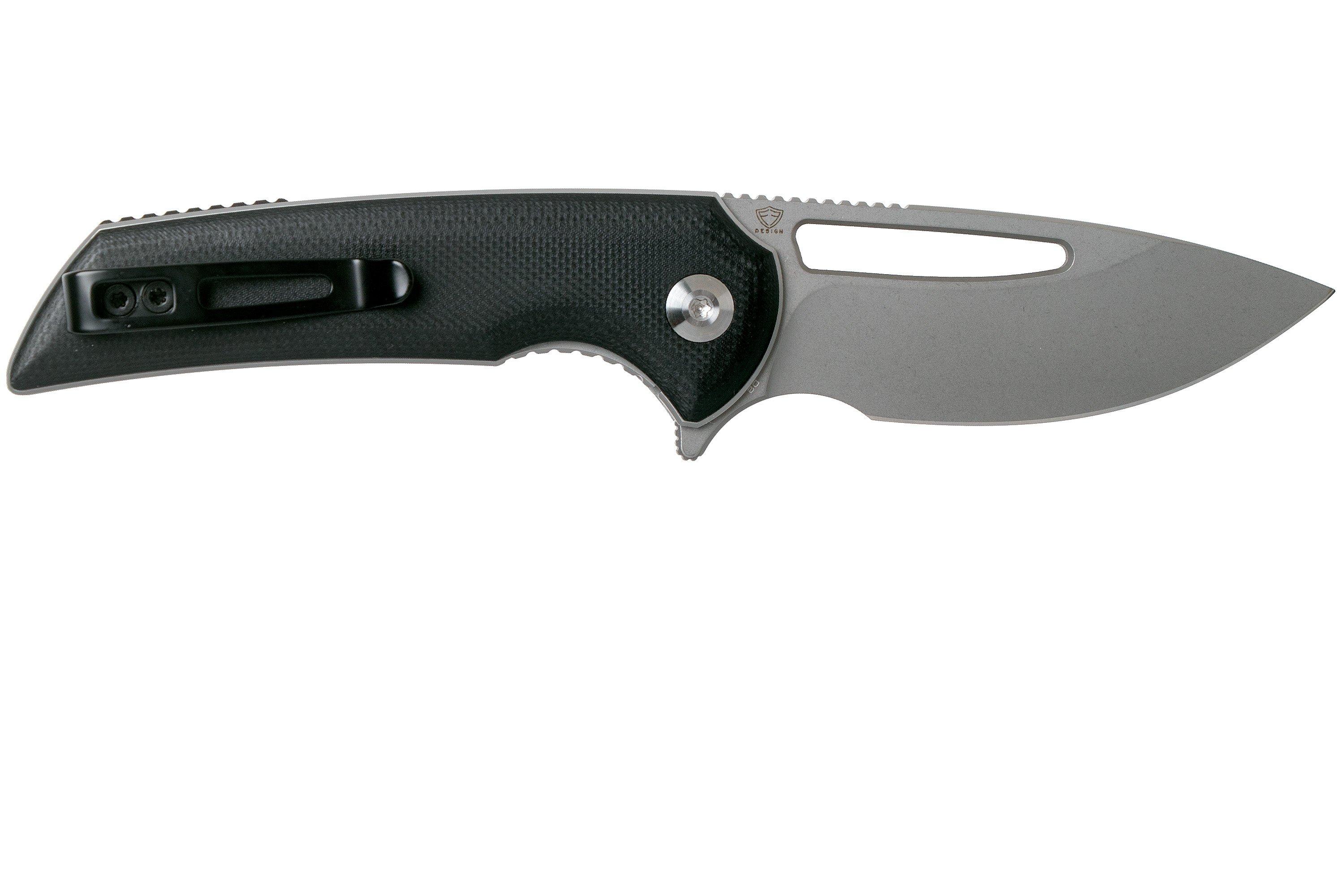 Civivi Odium C2010D Black G10 pocket knife, Ferrum Forge design ...