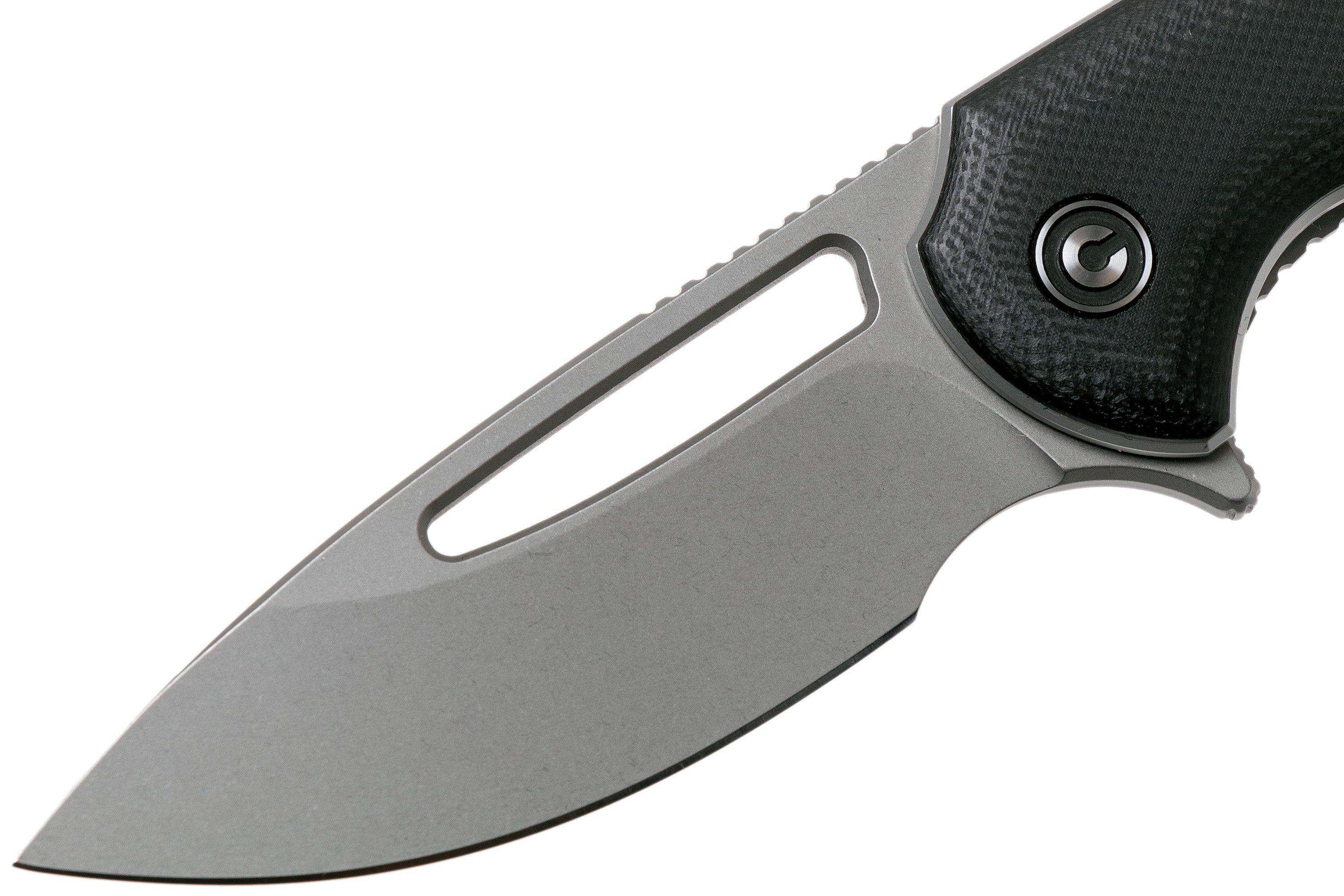 Civivi Odium C2010D Black G10 pocket knife, Ferrum Forge design ...