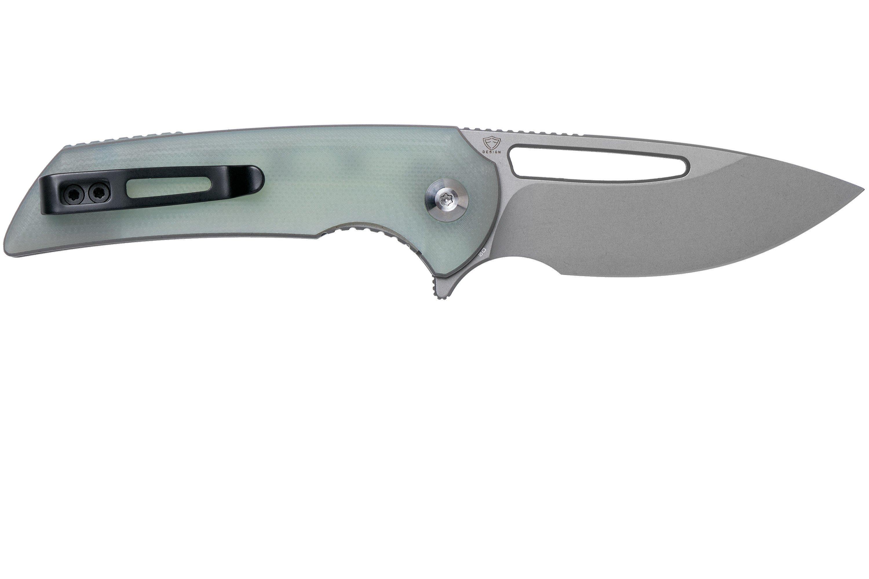 Civivi Odium C2010F Natural G10 pocket knife, Ferrum Forge design ...