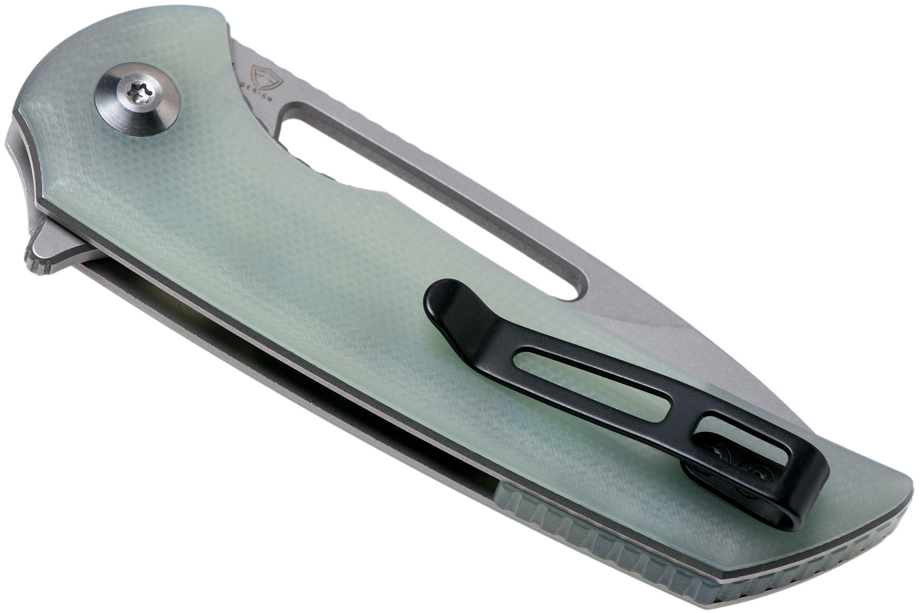 Civivi Odium C2010F Natural G10 pocket knife, Ferrum Forge design ...