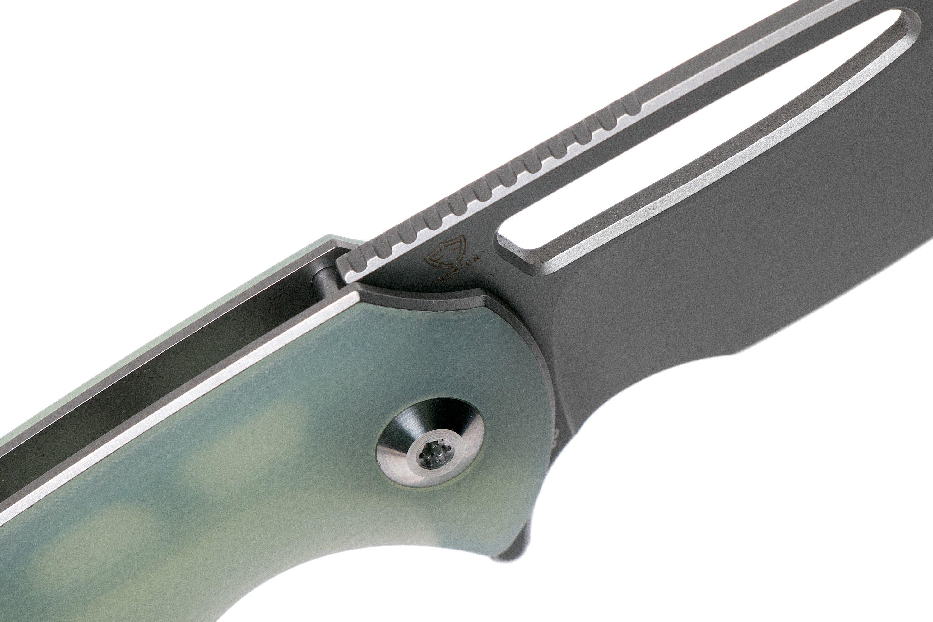 Civivi Odium C2010F Natural G10 pocket knife, Ferrum Forge design ...