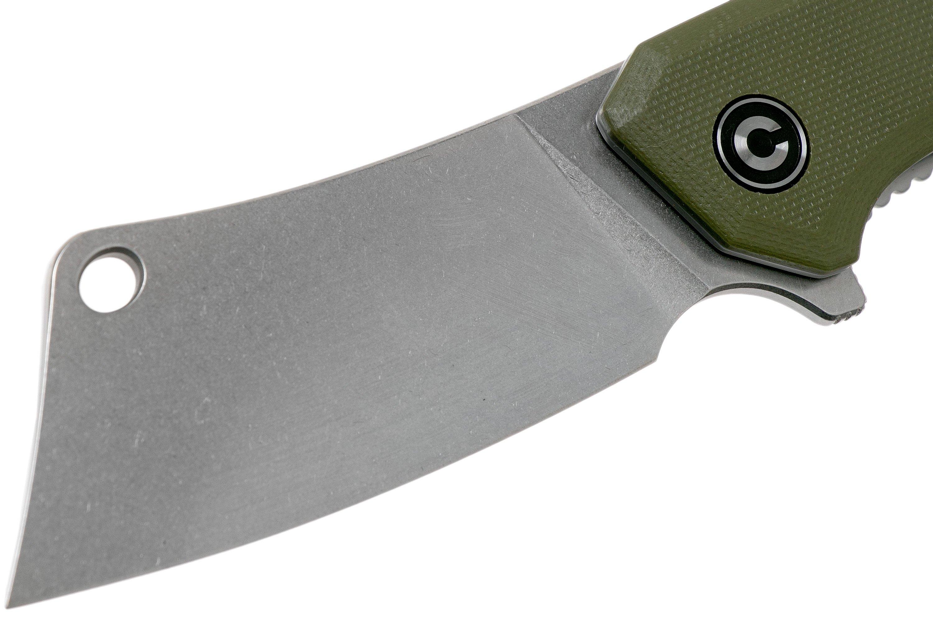 Civivi Mini Mastodon C2011A Green G10 pocket knife | Advantageously ...