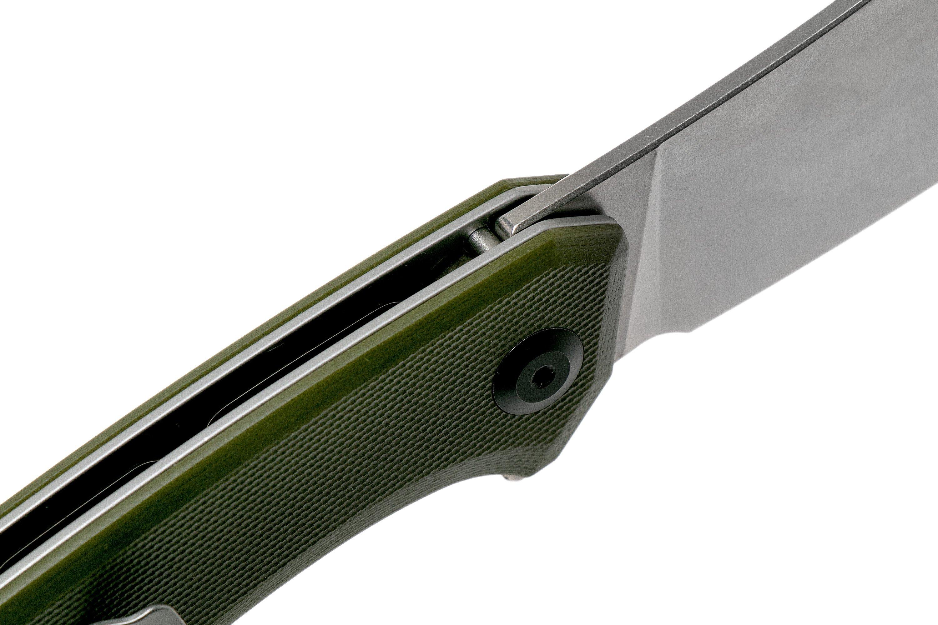 Civivi Mini Mastodon C2011A Green G10 pocket knife | Advantageously ...