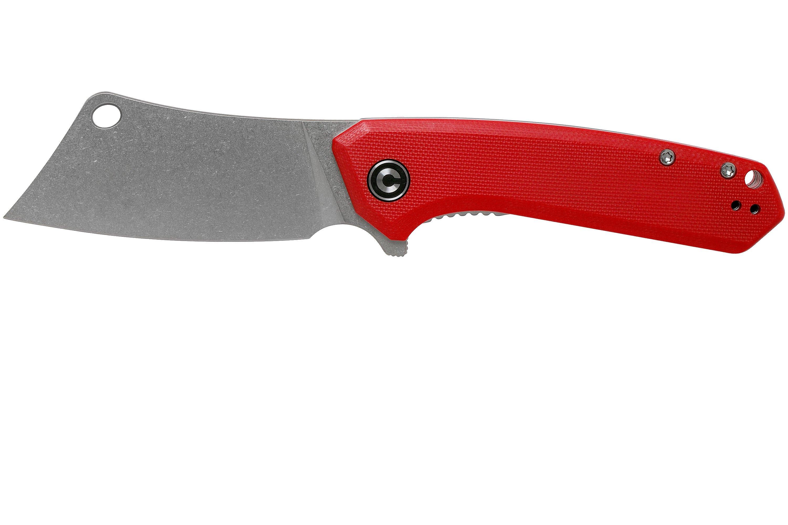 Civivi Mini Mastodon C2011B Red G10 pocket knife | Advantageously ...
