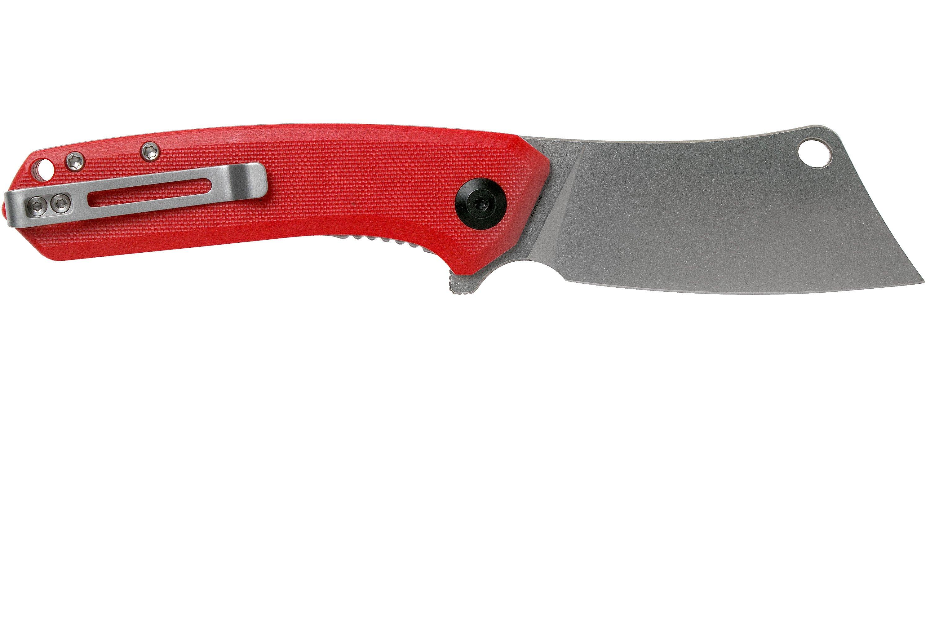 Civivi Mini Mastodon C2011B Red G10 pocket knife | Advantageously ...