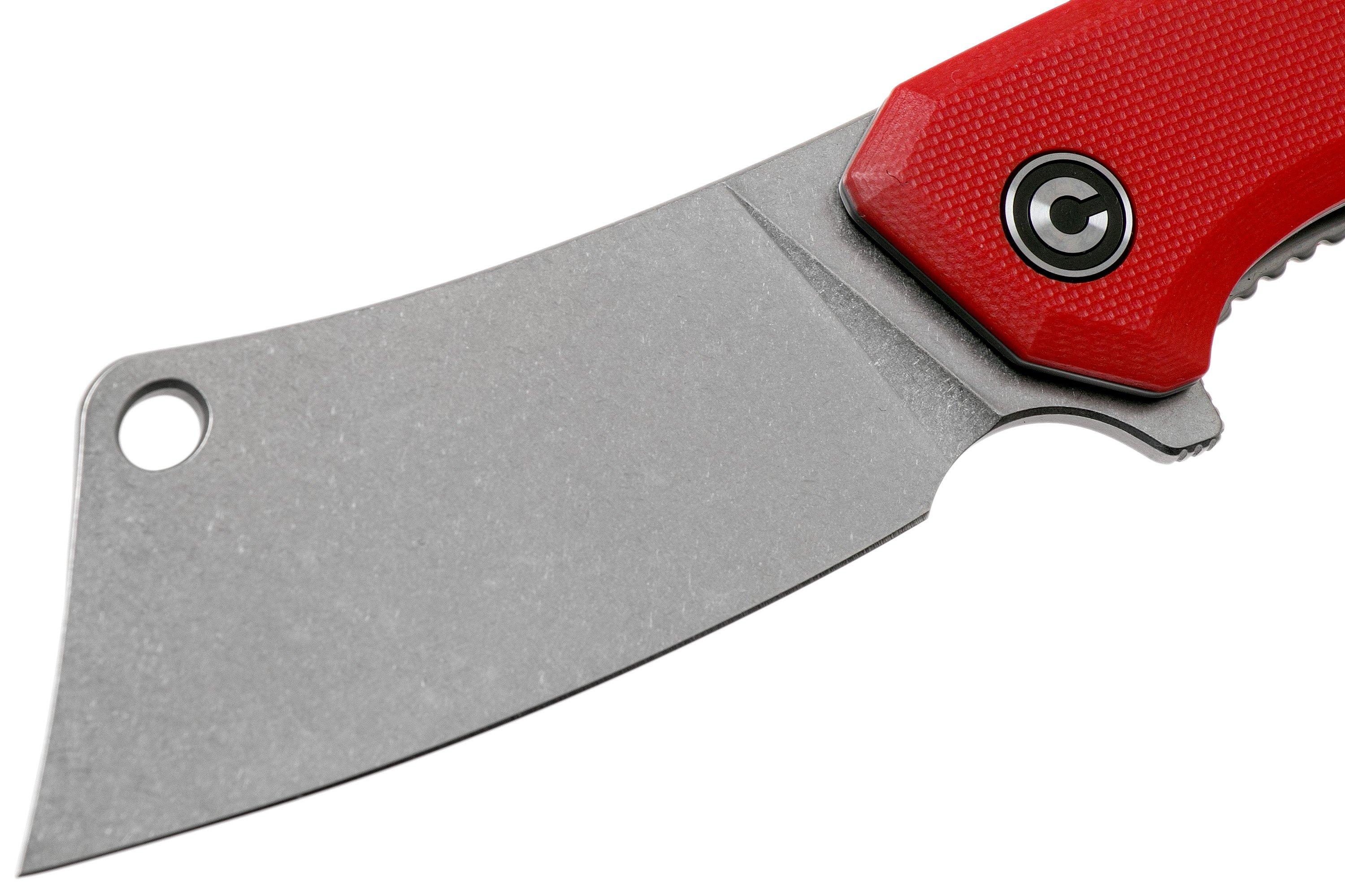 Civivi Mini Mastodon C2011B Red G10 pocket knife | Advantageously ...