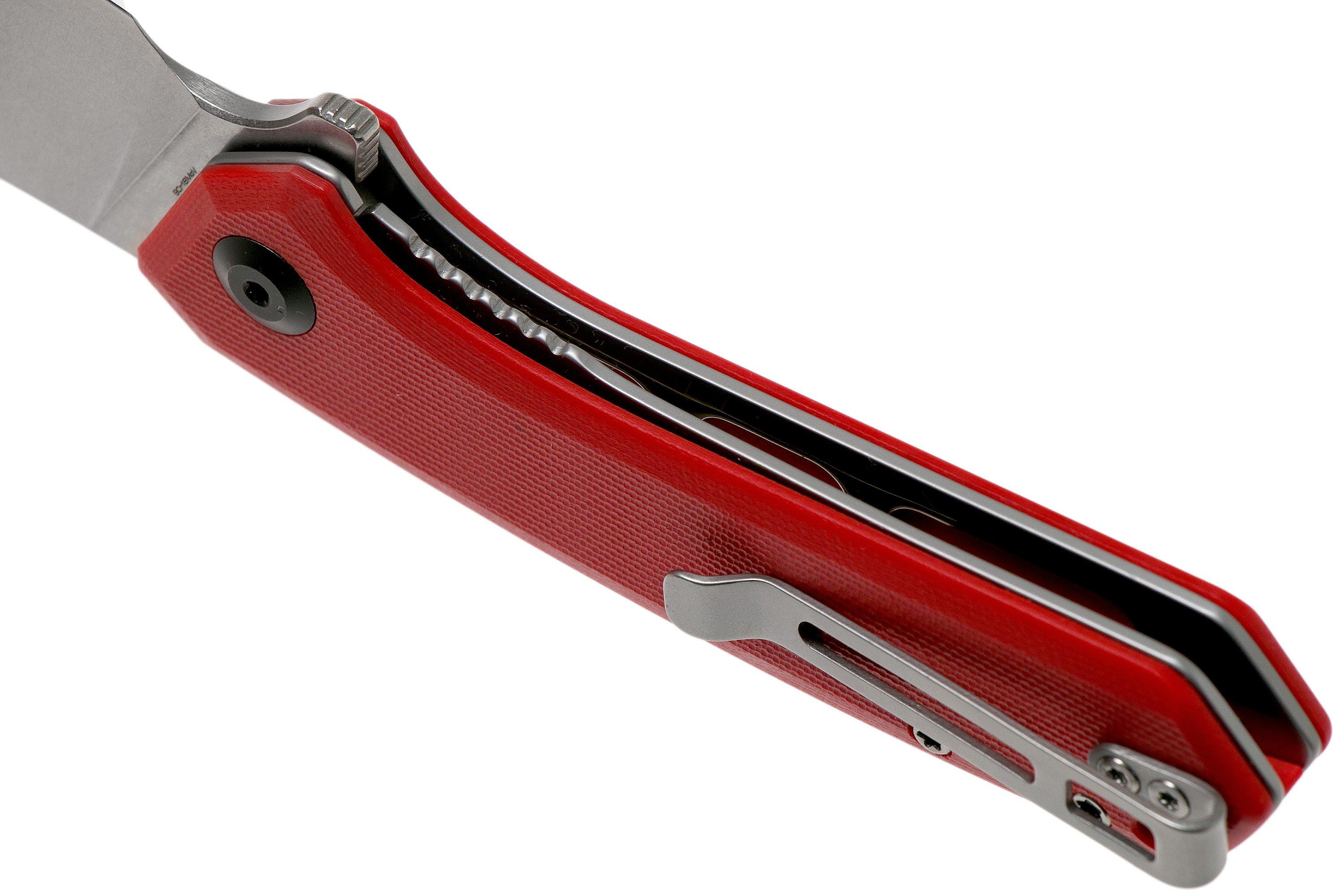 Civivi Mini Mastodon C2011B Red G10 pocket knife | Advantageously ...