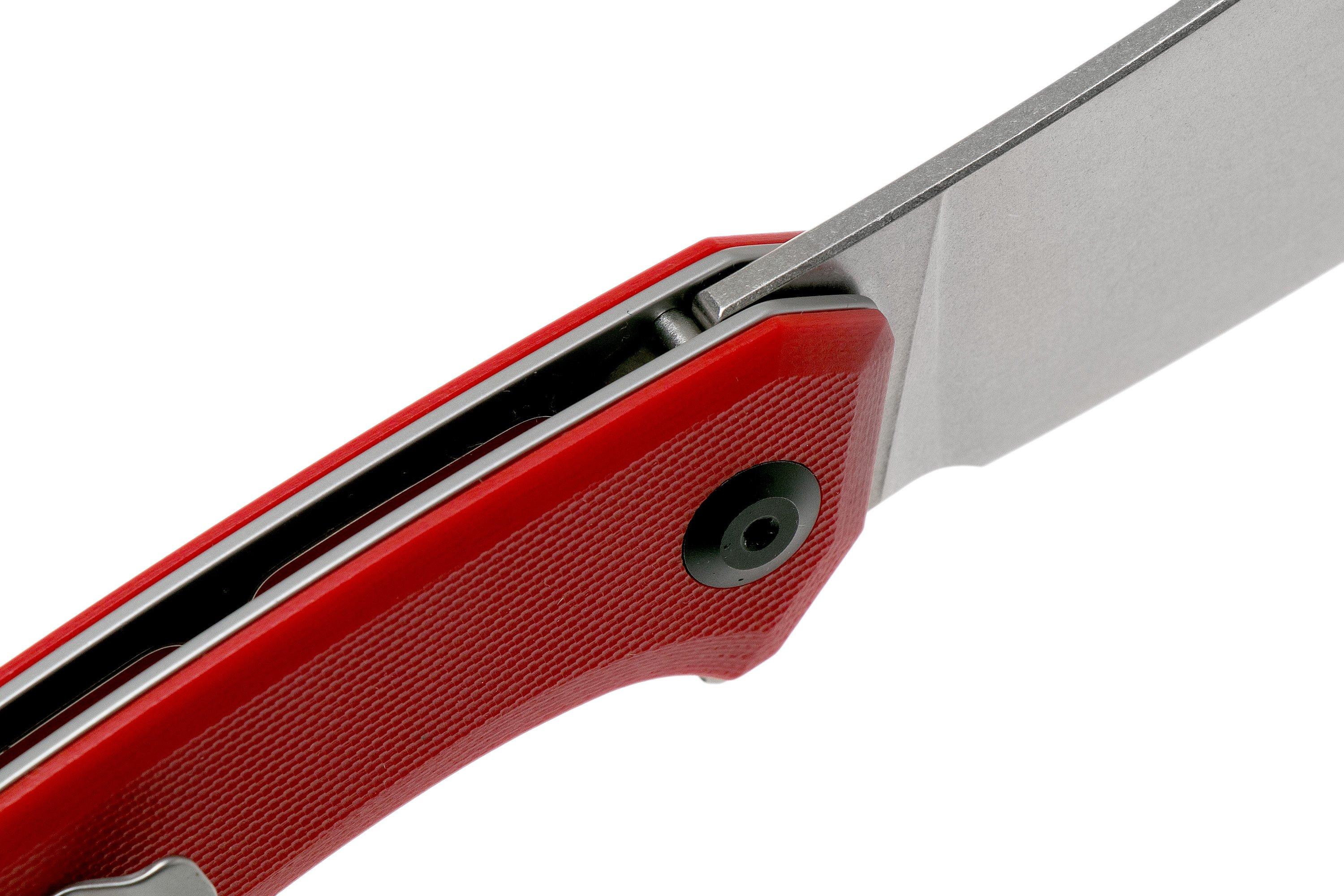 Civivi Mini Mastodon C2011B Red G10 pocket knife | Advantageously ...