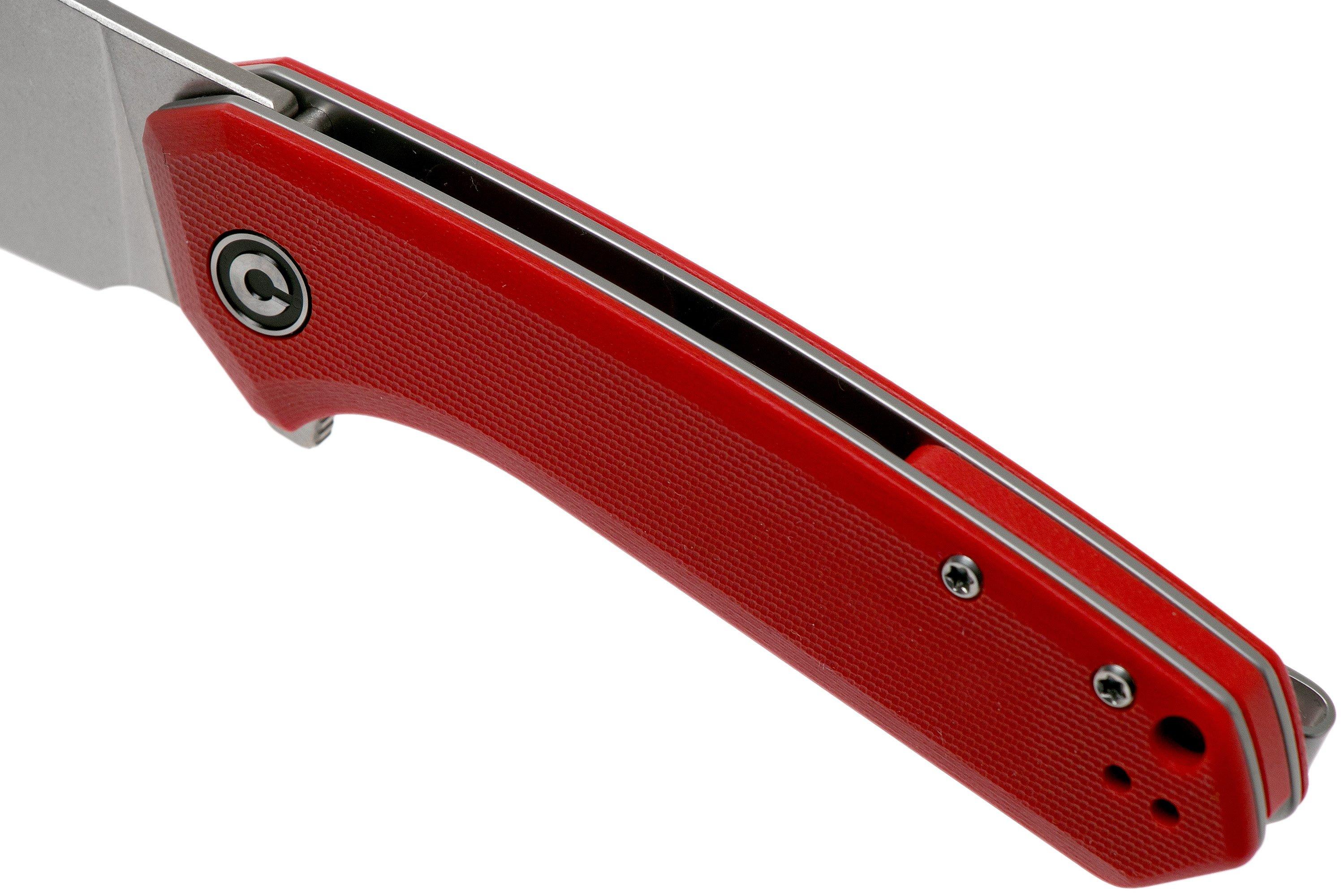 Civivi Mini Mastodon C2011B Red G10 pocket knife | Advantageously ...