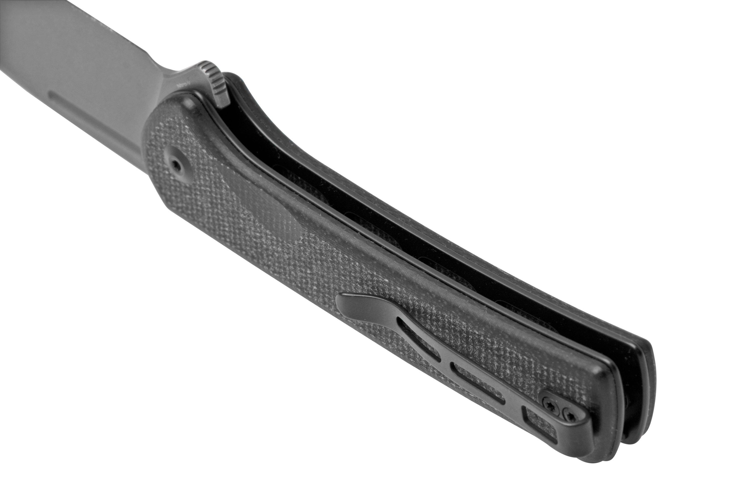 Civivi Conspirator C21006-1 Black Micarta, Stonewashed pocket knife ...