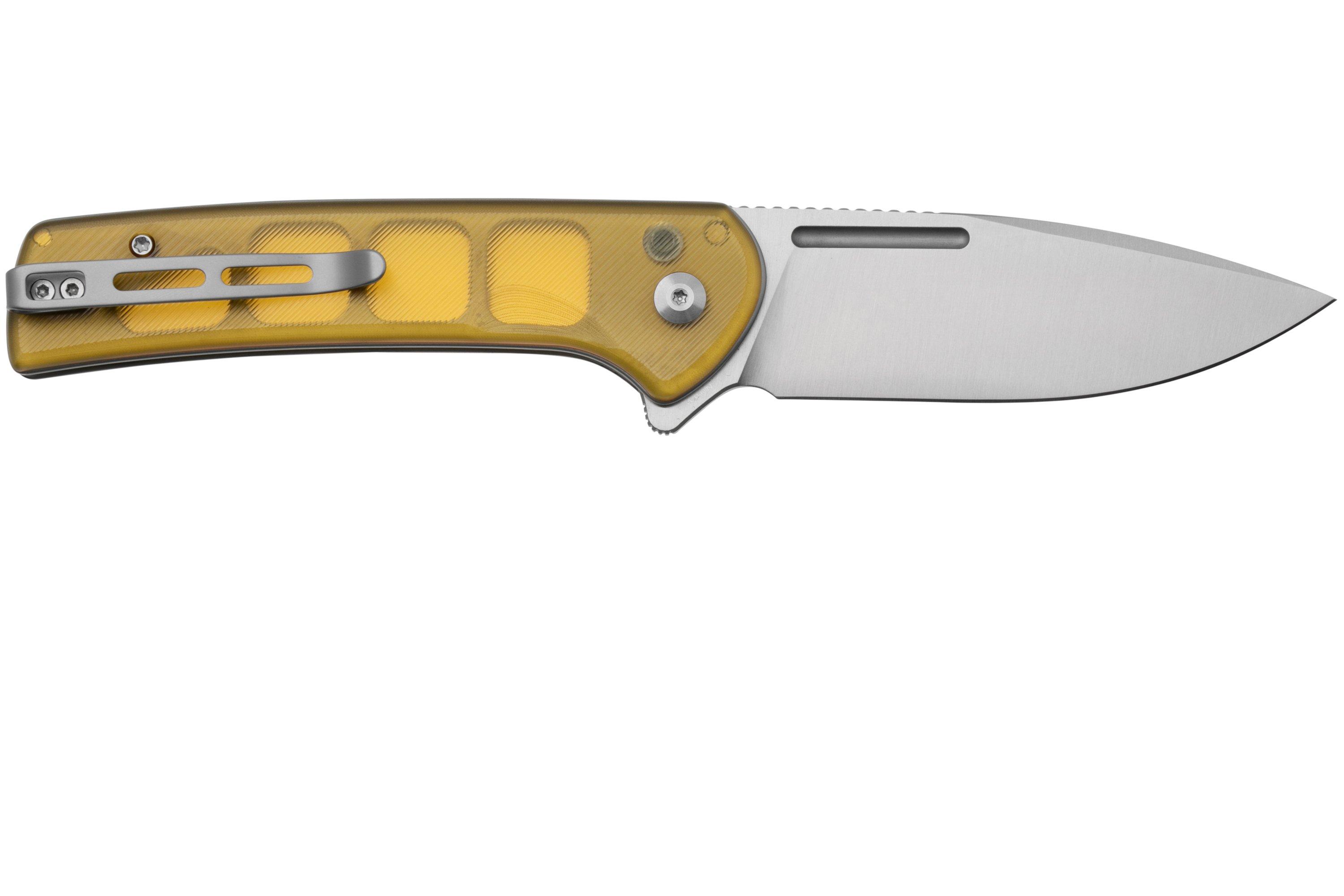 Civivi Conspirator C21006-5 Satin Nitro-V, Polished Ultem, couteau de ...