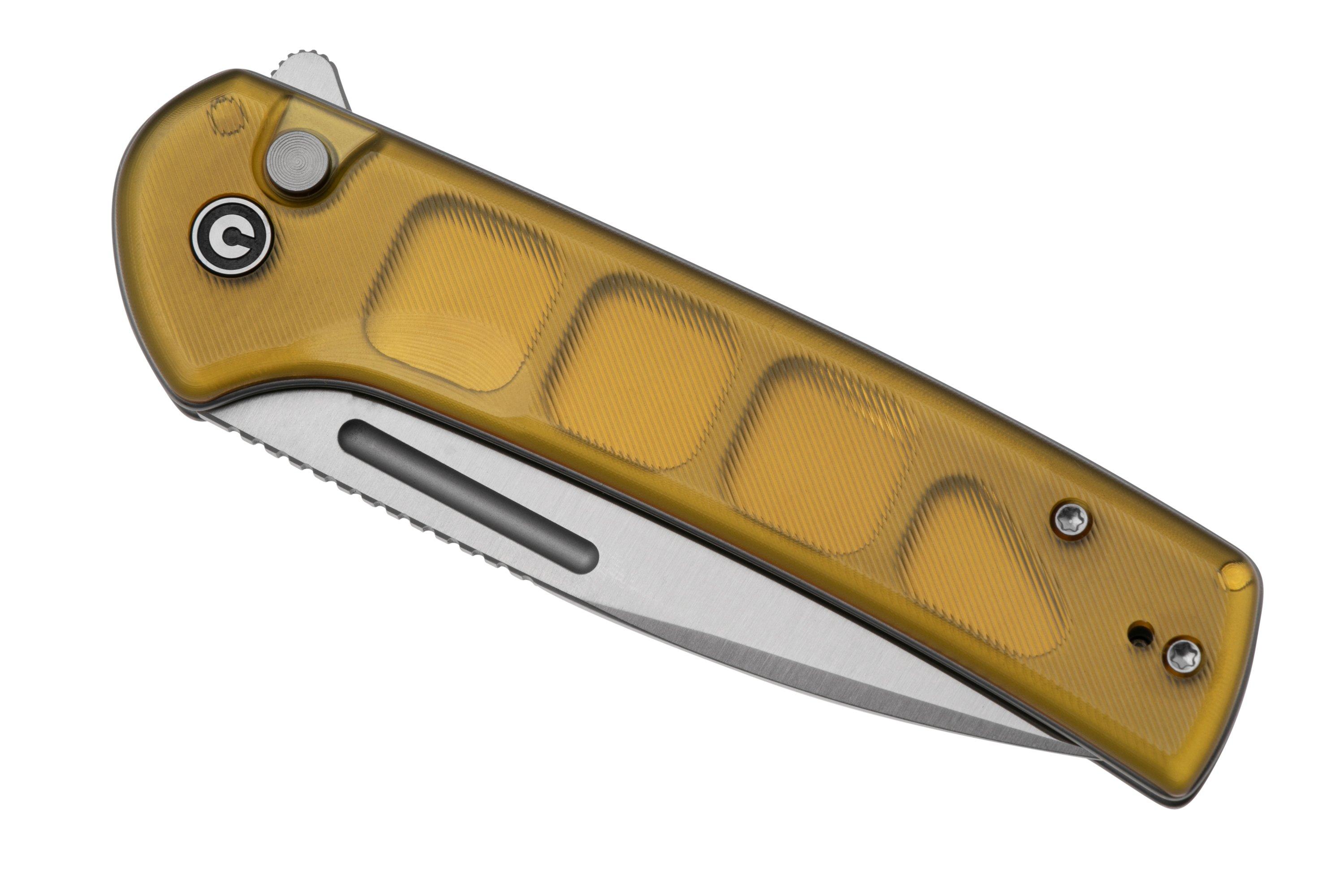 Civivi Conspirator C21006-5 Satin Nitro-V, Polished Ultem, couteau de ...