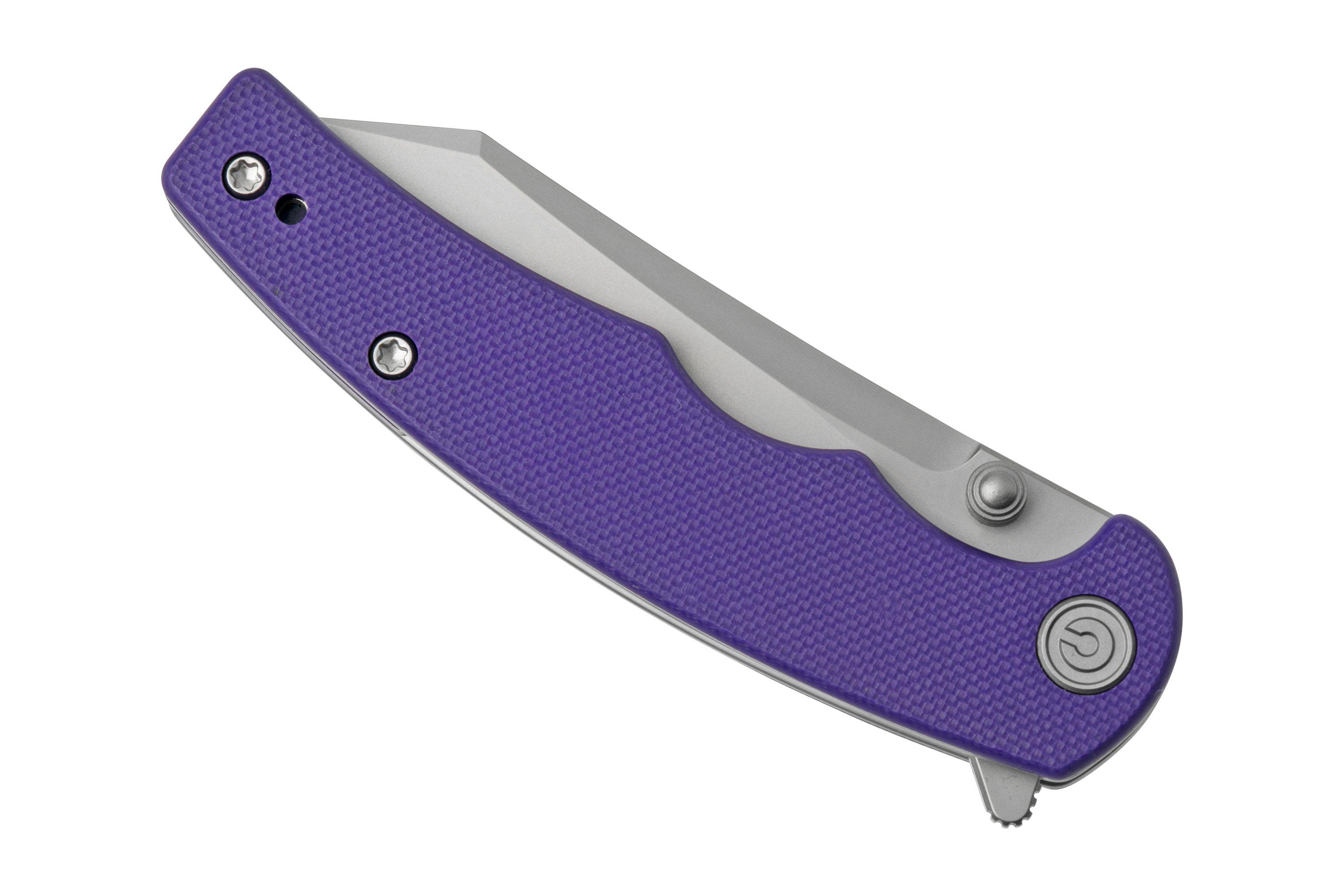 Civivi P87 Folder C21043-2 Purple G10, pocket knife | Advantageously ...