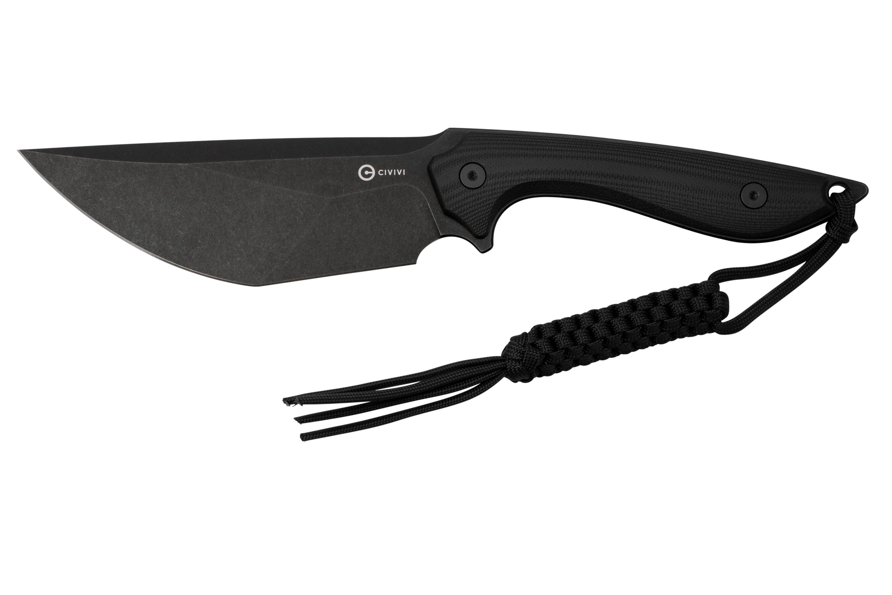 Nóż z głownią stałą Civivi Concept 22 Black G10, Stonewashed C21047-1 ... Nóż z głownią stałą Civivi Concept 22 Black G10, Stonewashed C21047-1 ...