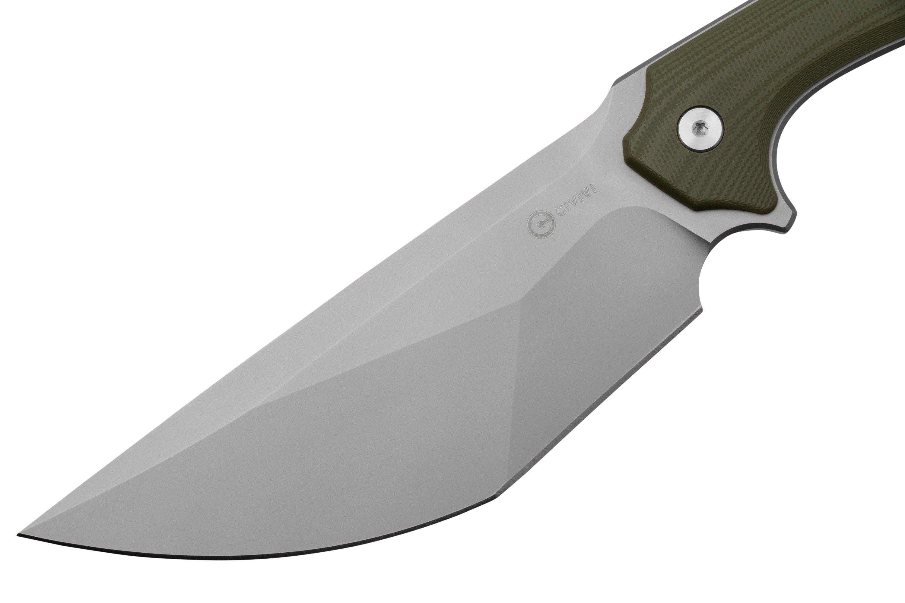 Civivi Concept 22 Green G10 C21047-2 fixed knife, Tuff Knives design ...