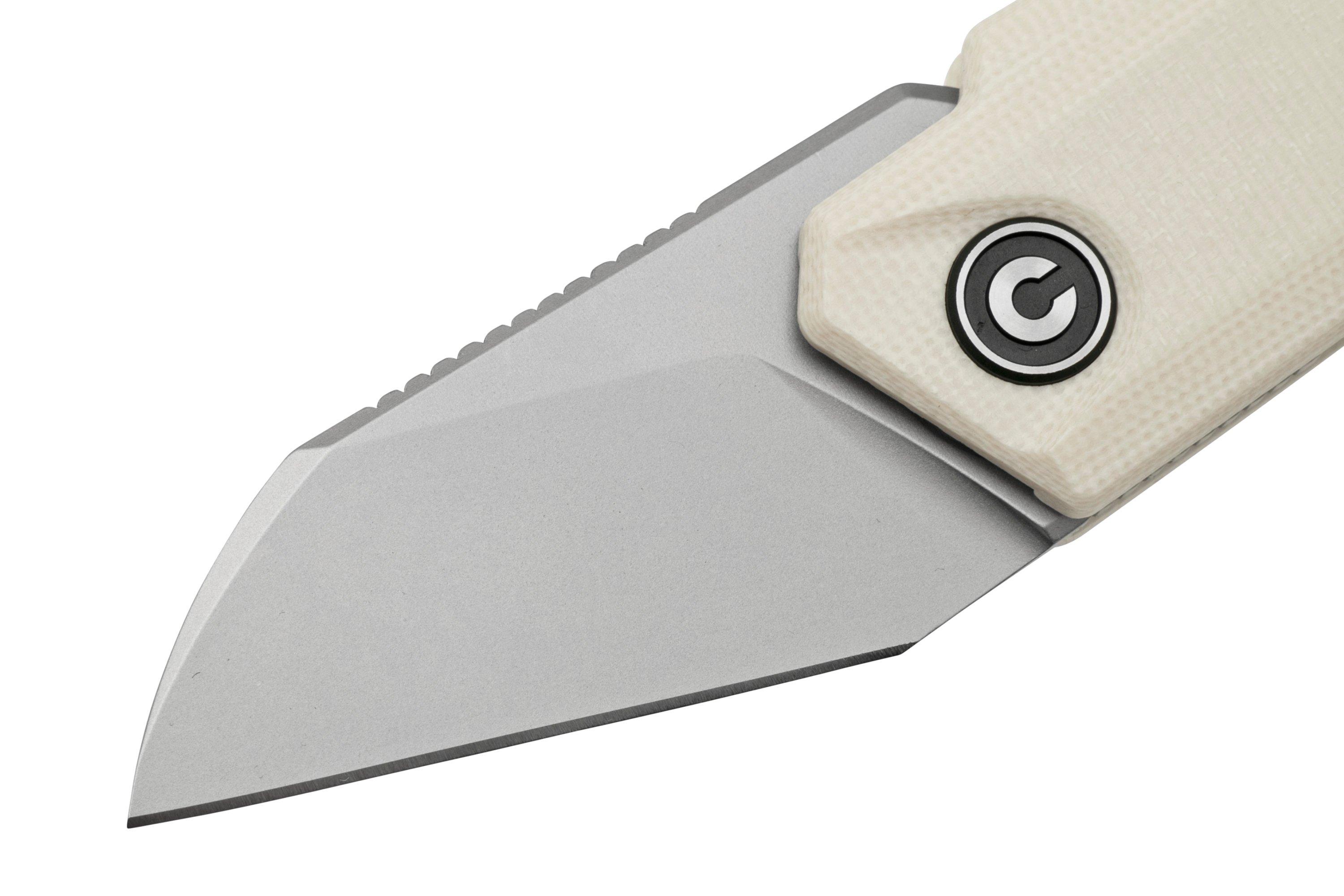 Civivi Ki-V C2108C Ivory G10 pocket knife, Ostap Hel design ...