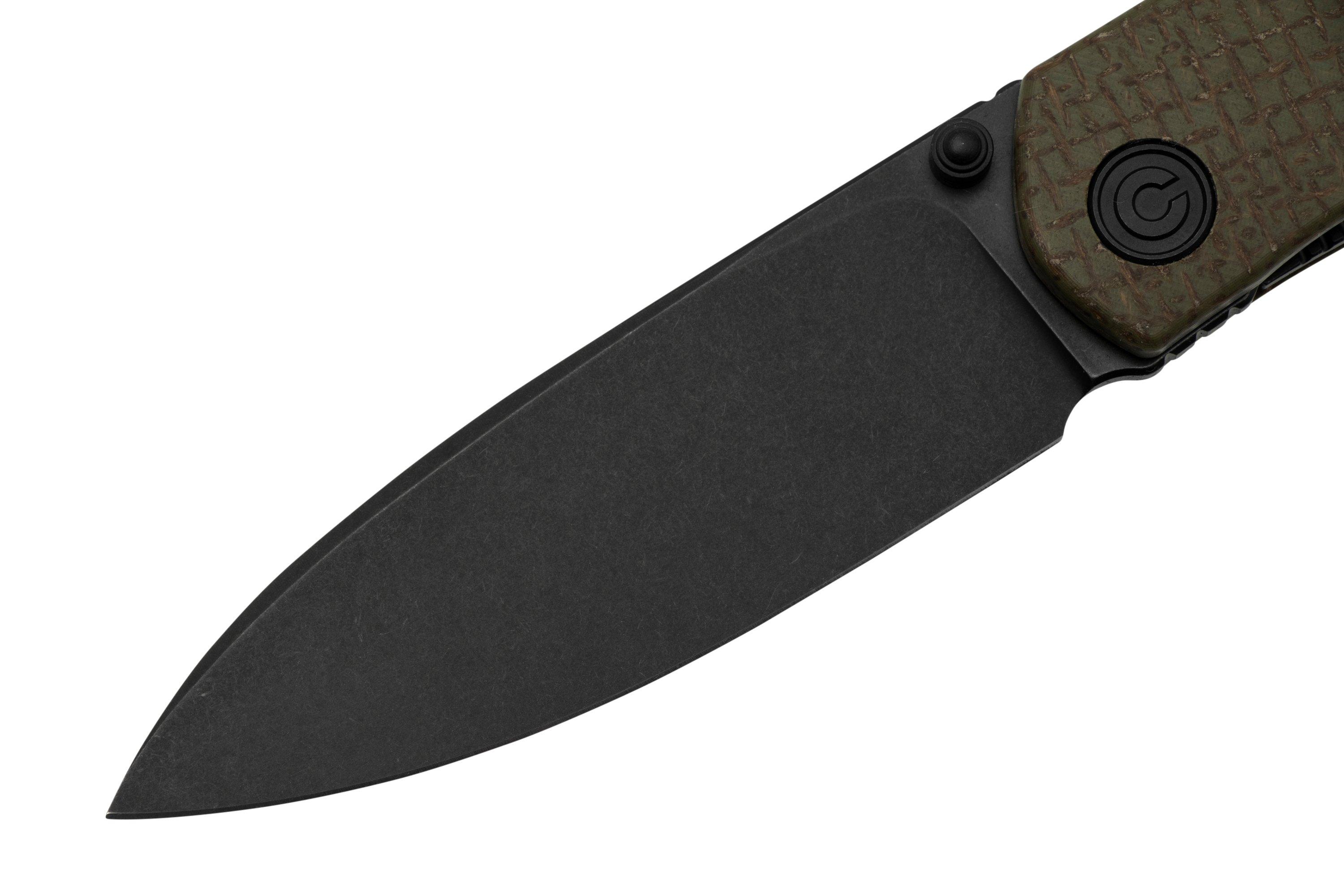 Civivi Sokoke C22007-2, Green Micarta, 14C28N pocket knife, Ray ...