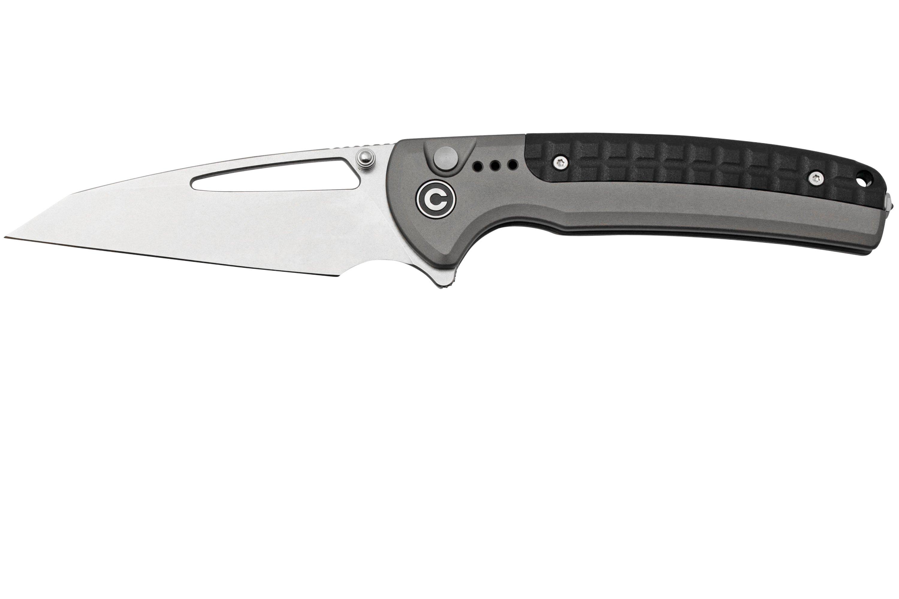 Civivi Sentinel Strike C22025B-2 Grey Aluminium Black FRN, pocket knife ...
