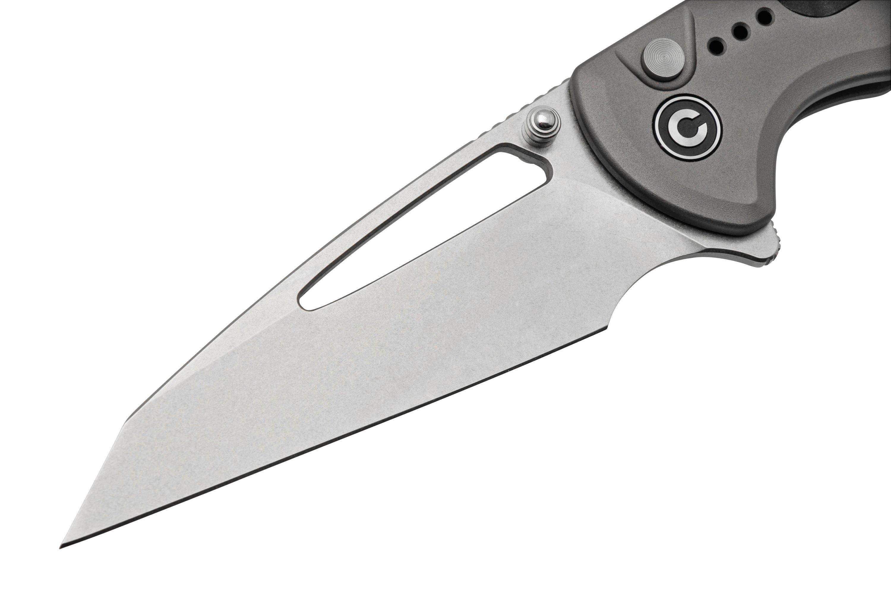 Civivi Sentinel Strike C22025B-2 Grey Aluminium Black FRN, pocket knife ...