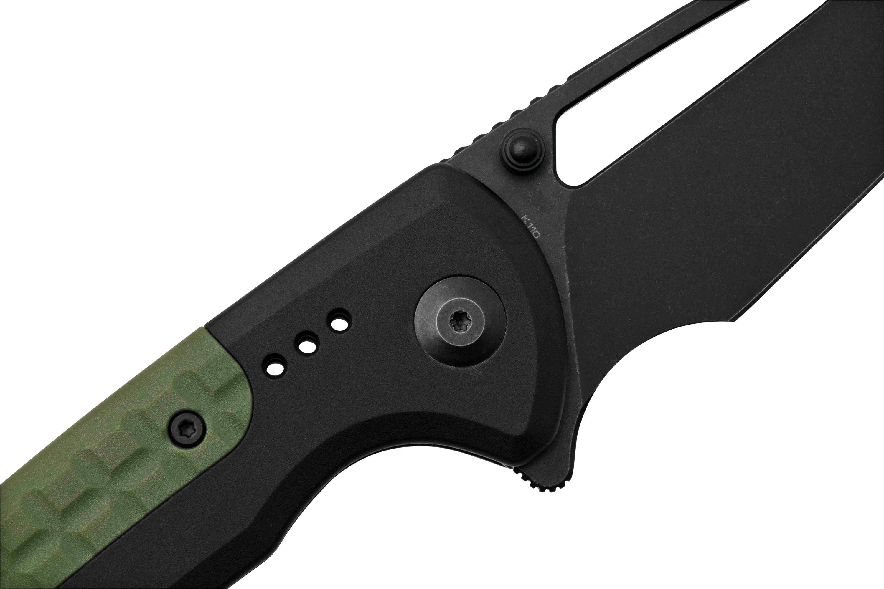 Civivi Sentinel Strike C22025B-3 Black Aluminium, OD Green FRN, pocket ...