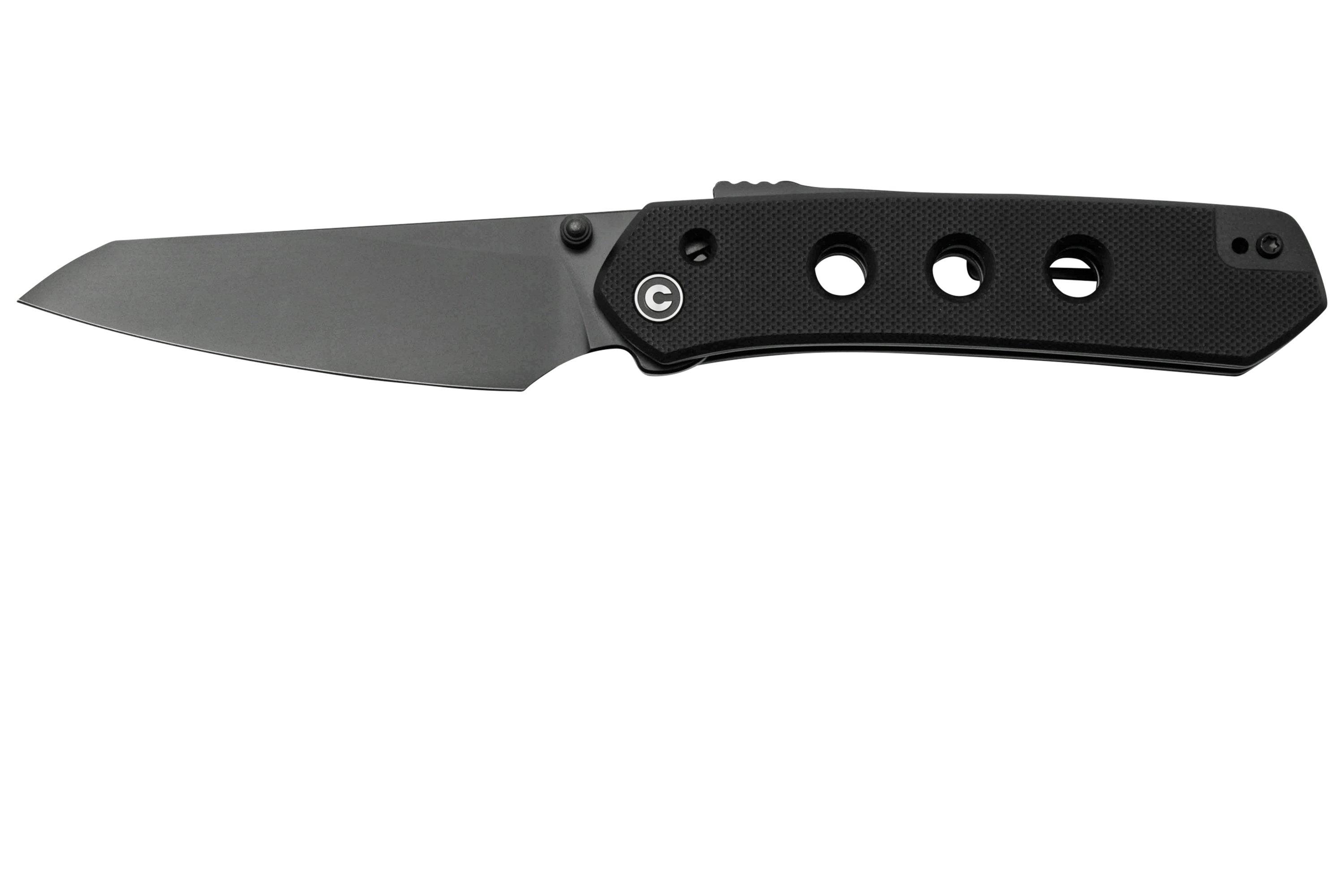 Civivi Vision FG C22036-1 Black G10, Black Nitro-V Blade, pocket knife ...
