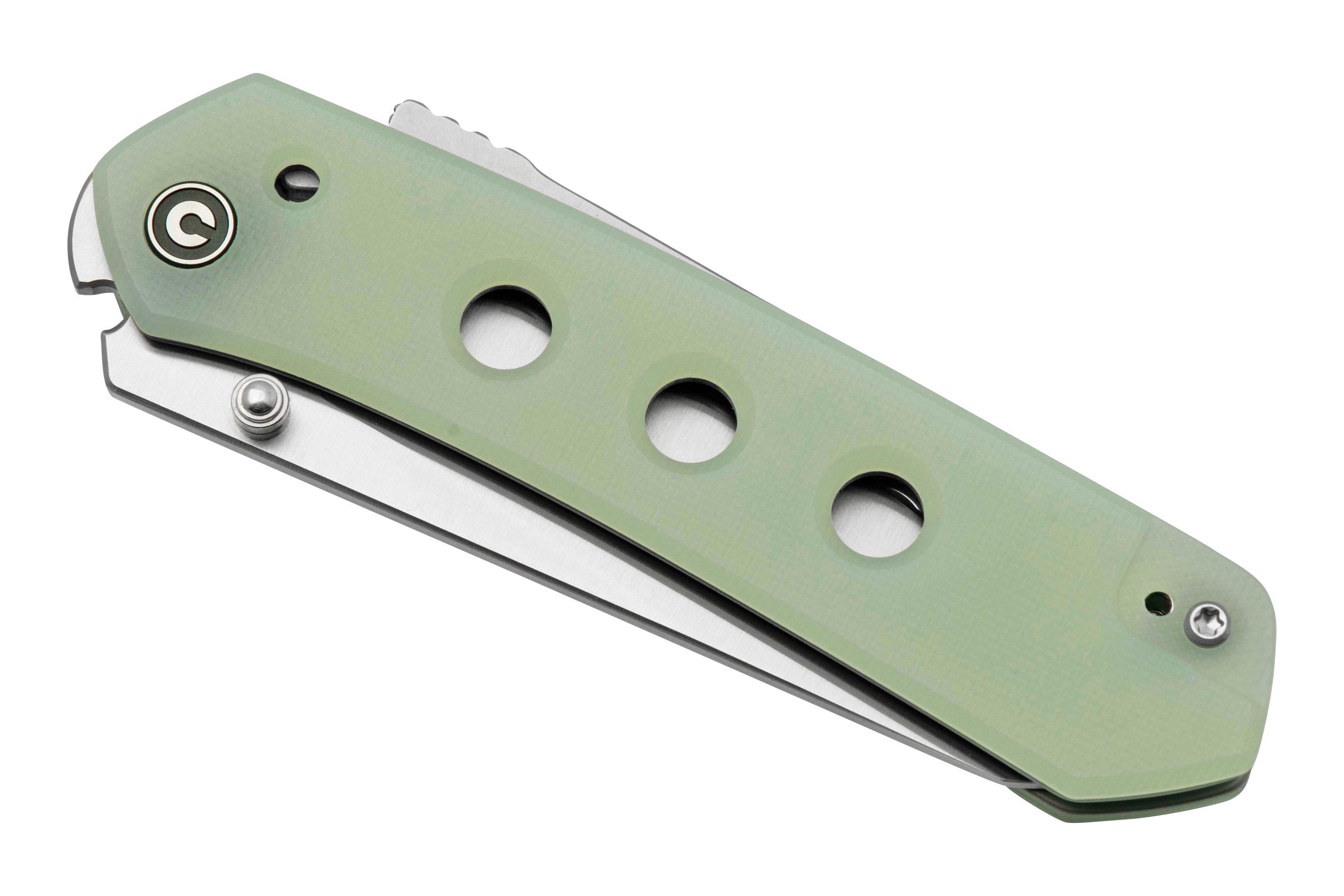 Civivi Vision FG C22036-2 Natural G10, Satin Nitro-V Blade, pocket ...