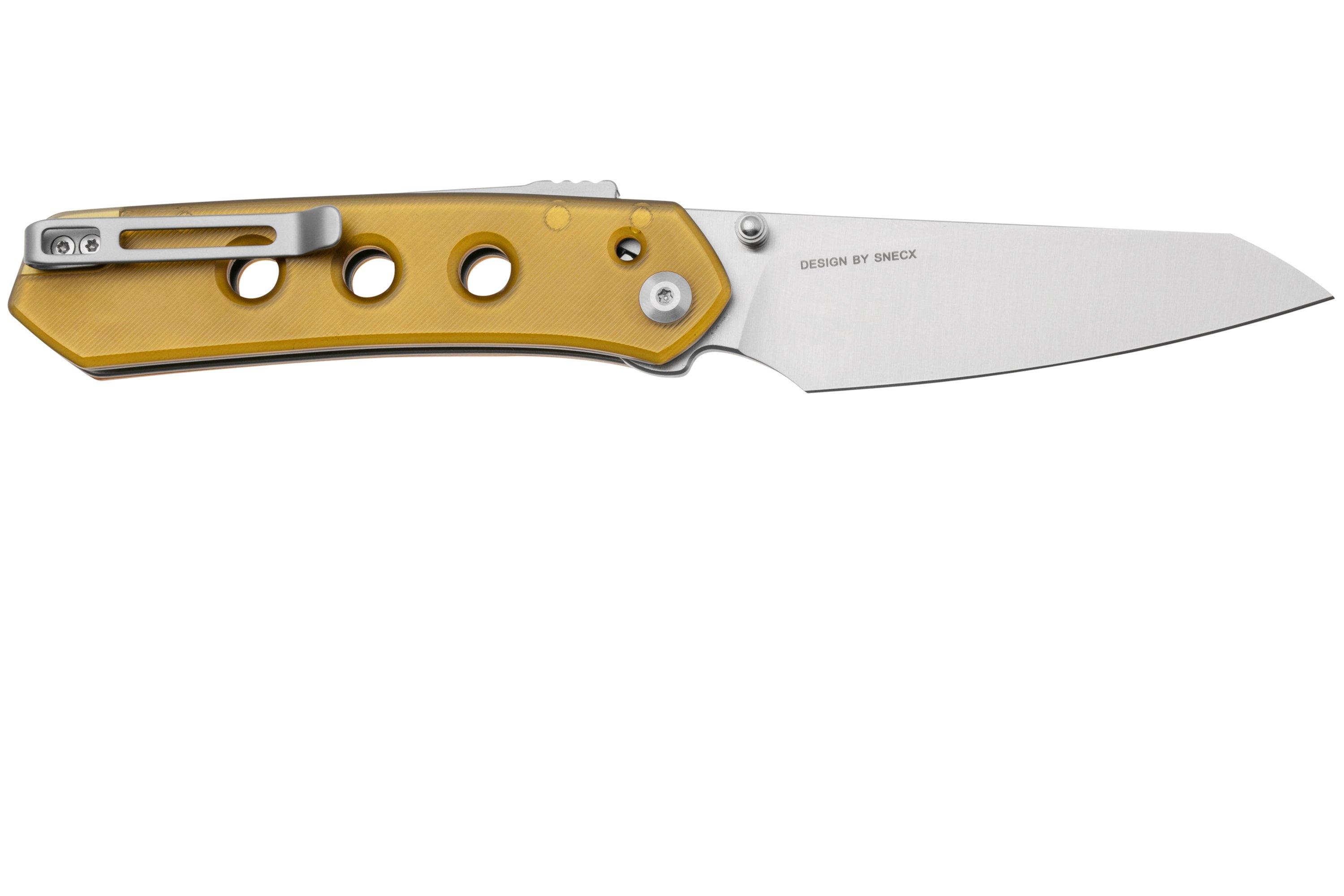Civivi Vision FG C22036-5 Satin Nitro-V, Polished Ultem, pocket knife ...