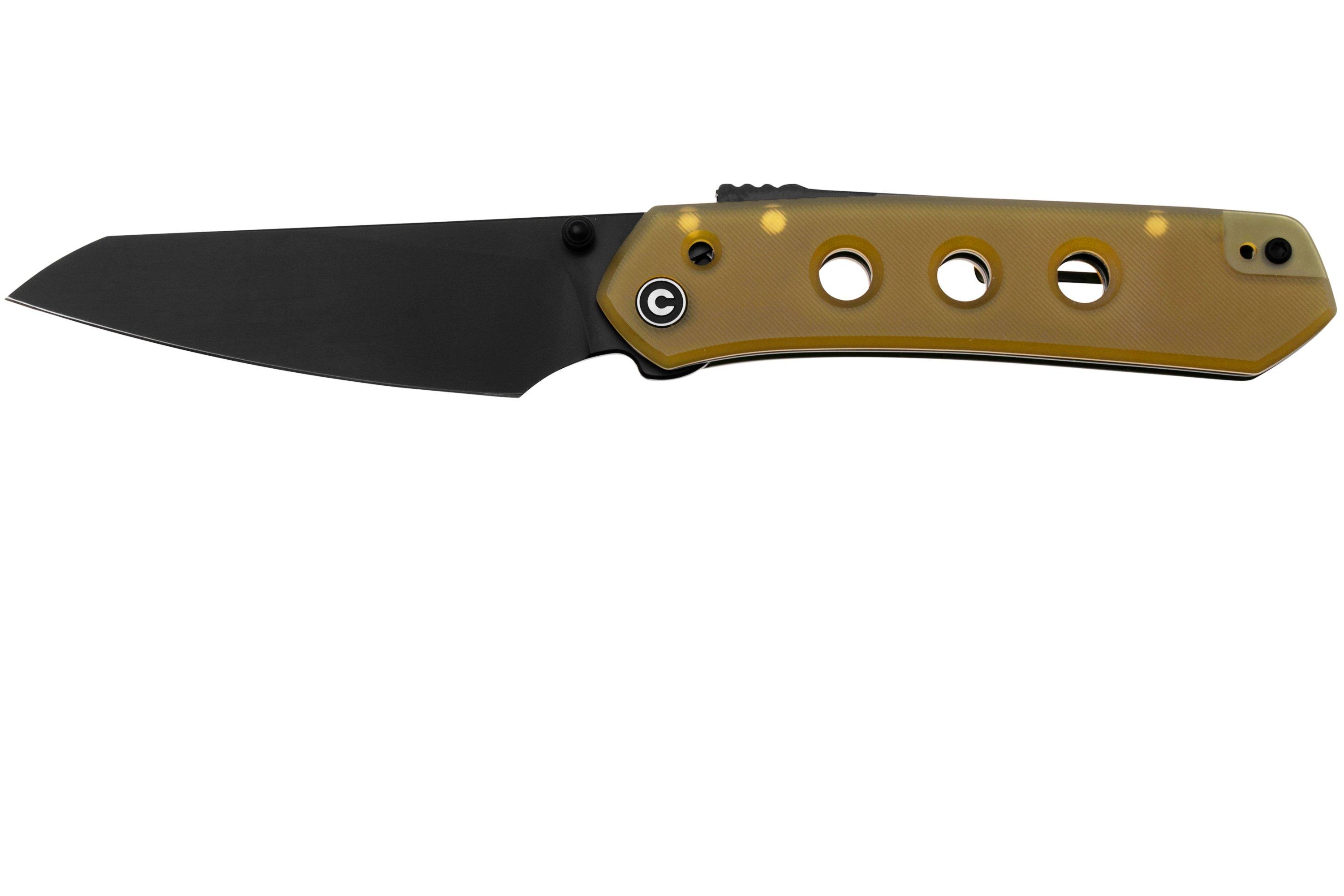 Civivi Vision FG C22036-6 Black Nitro-V, Bead Blasted Ultem, pocket ...