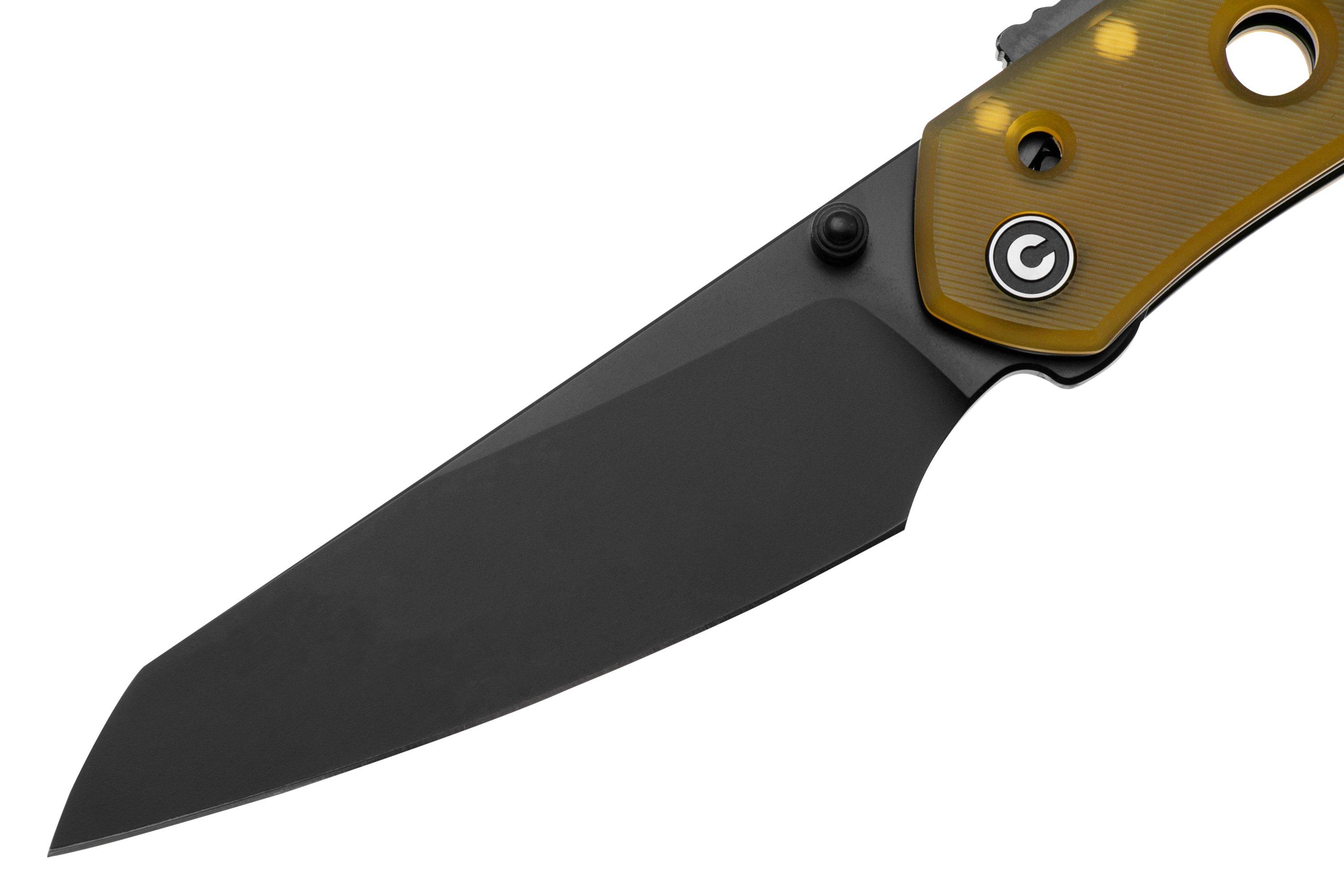 Civivi Vision FG C22036-6 Black Nitro-V, Bead Blasted Ultem, pocket ...