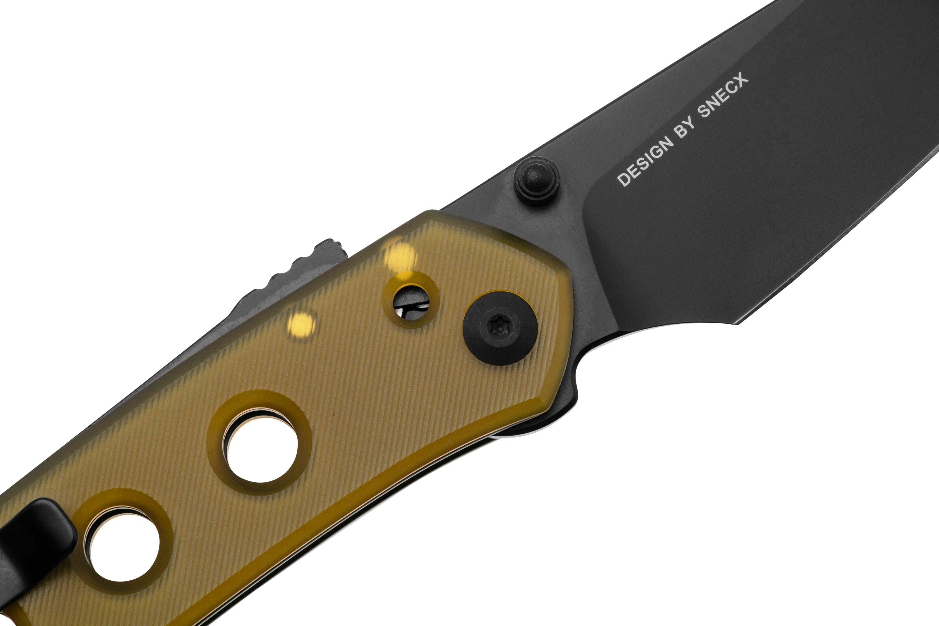 Civivi Vision FG C22036-6 Black Nitro-V, Bead Blasted Ultem, pocket ...