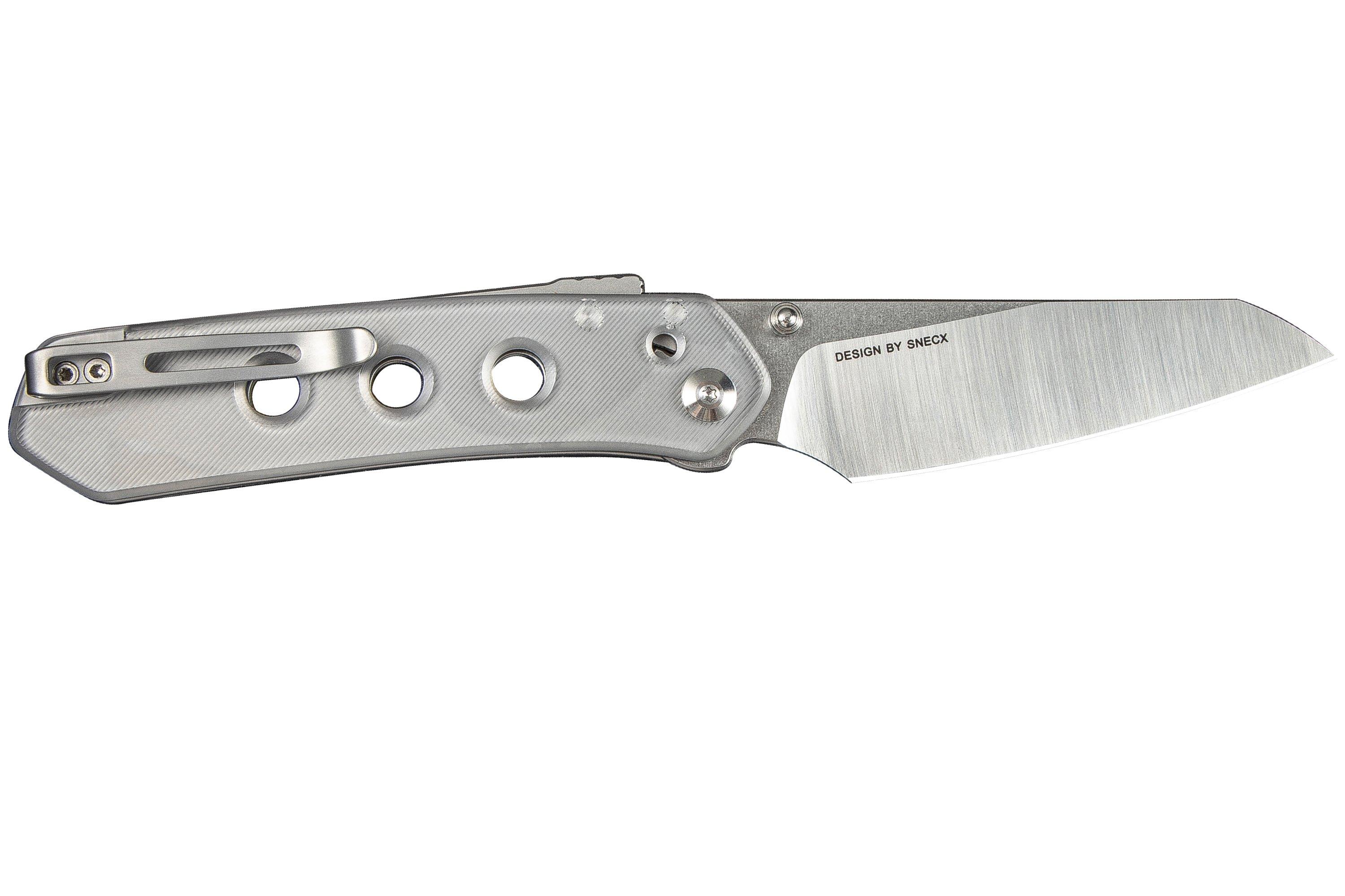 Civivi Vision FG C22036-7 Satin Nitro-V, Stonewashed Flat, Polished ...