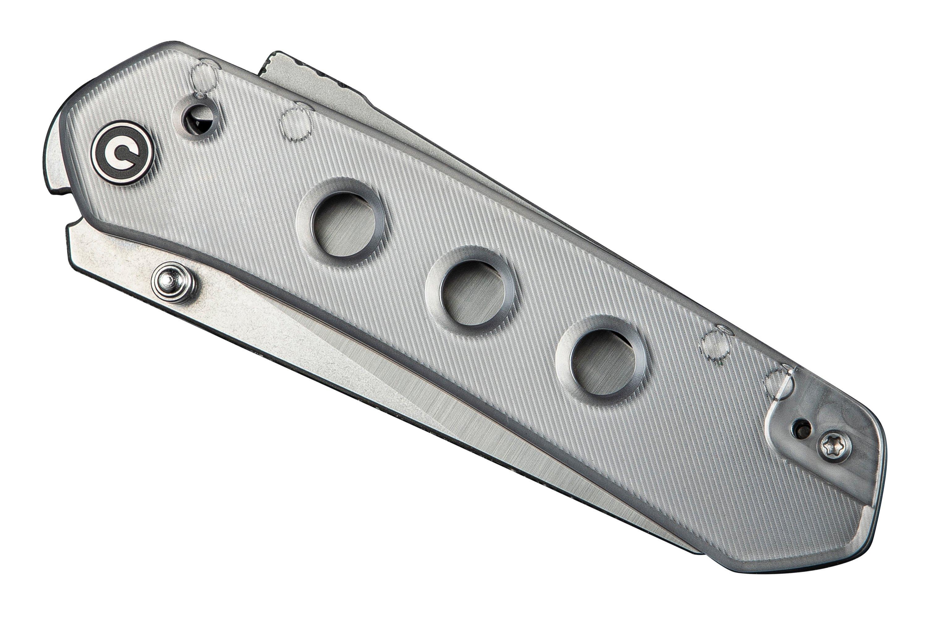 Civivi Vision FG C22036-7 Satin Nitro-V, Stonewashed Flat, Polished ...