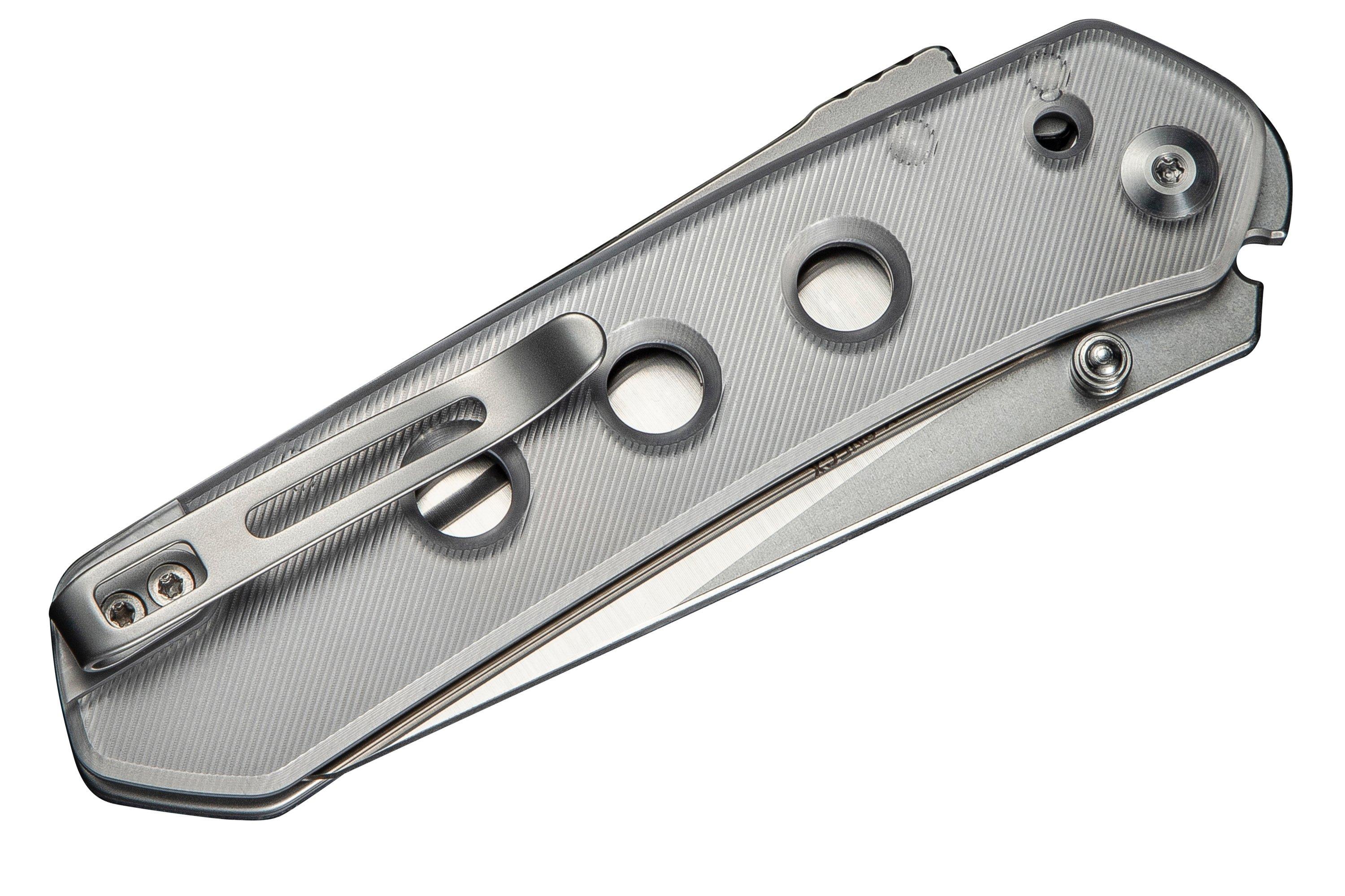 Civivi Vision FG C22036-7 Satin Nitro-V, Stonewashed Flat, Polished ...