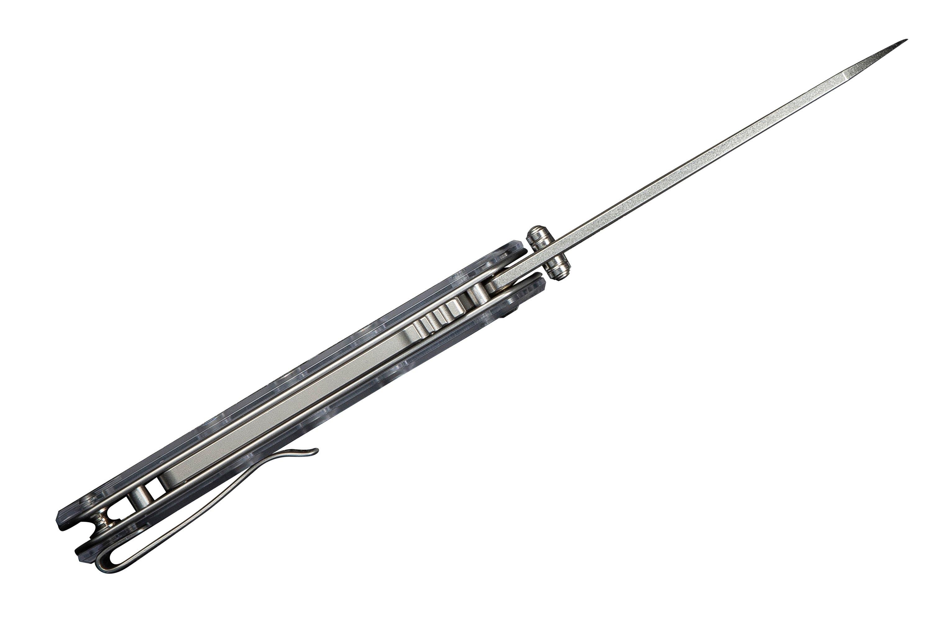 Civivi Vision FG C22036-7 Satin Nitro-V, Stonewashed Flat, Polished ...