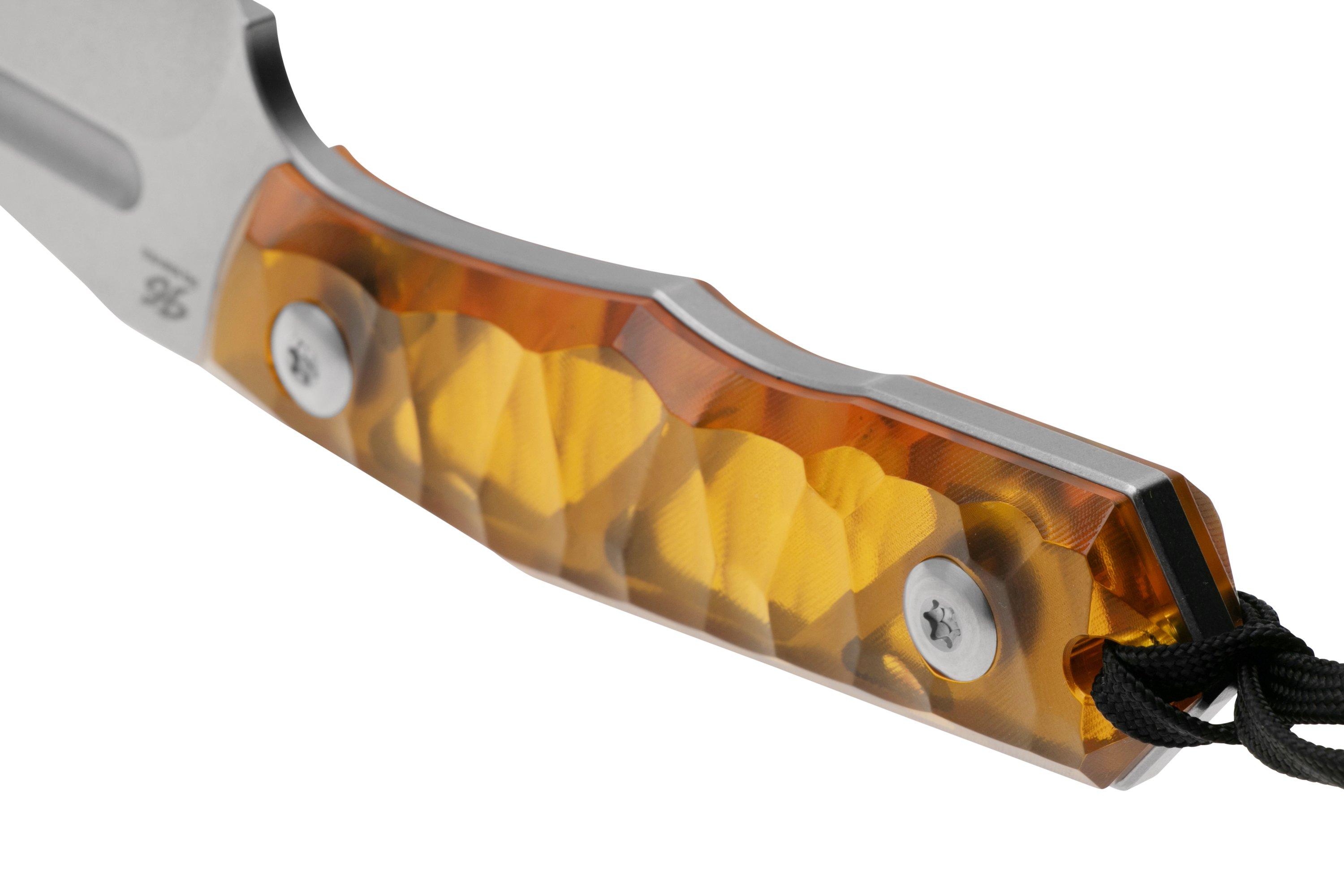 CIVIVI Propugnator C23002-3 Polished Yellow Ultem, fixed knife ...