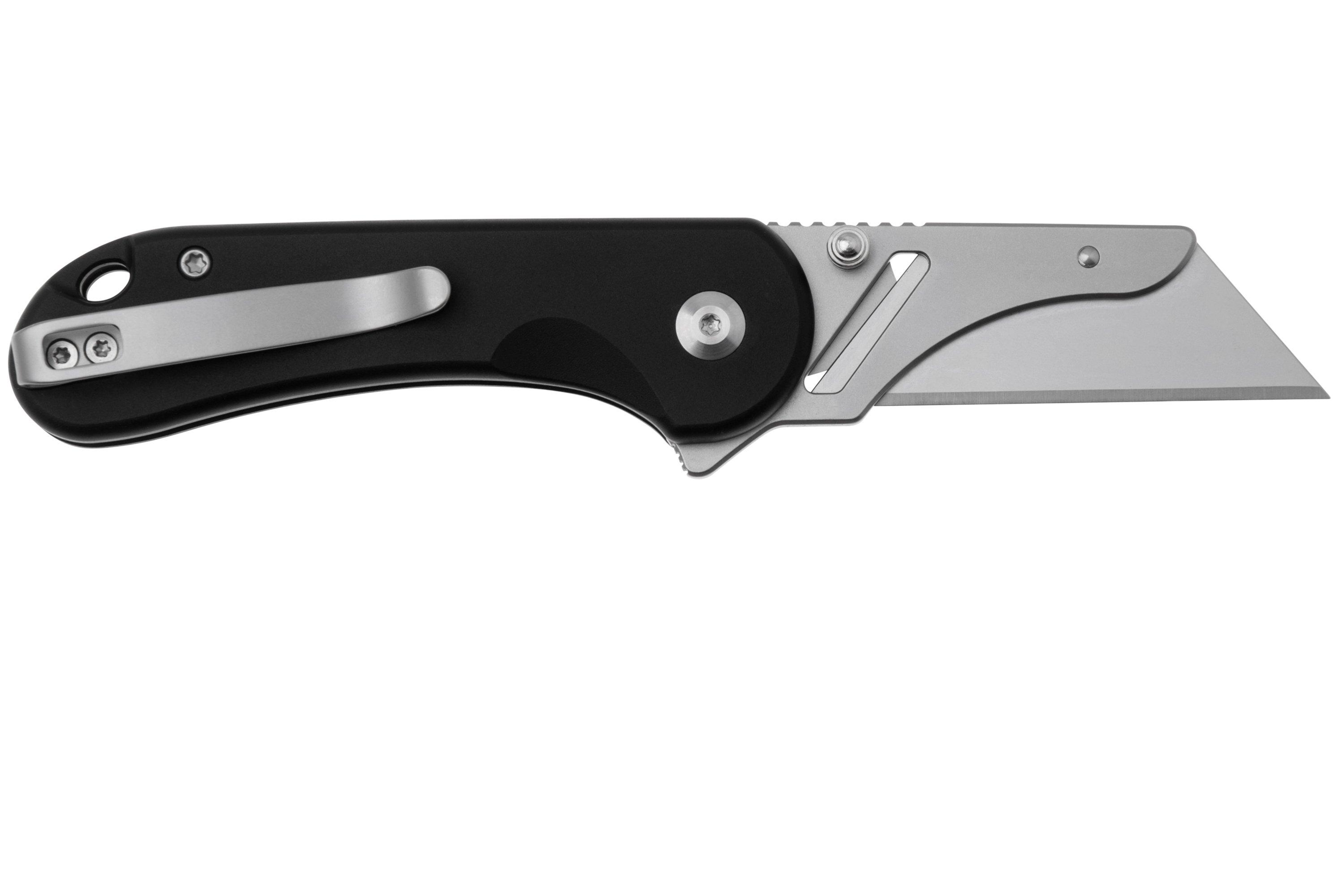 Civivi Elementum Utility C23039B-1 Black Aluminum, Stonewashed Blade ...