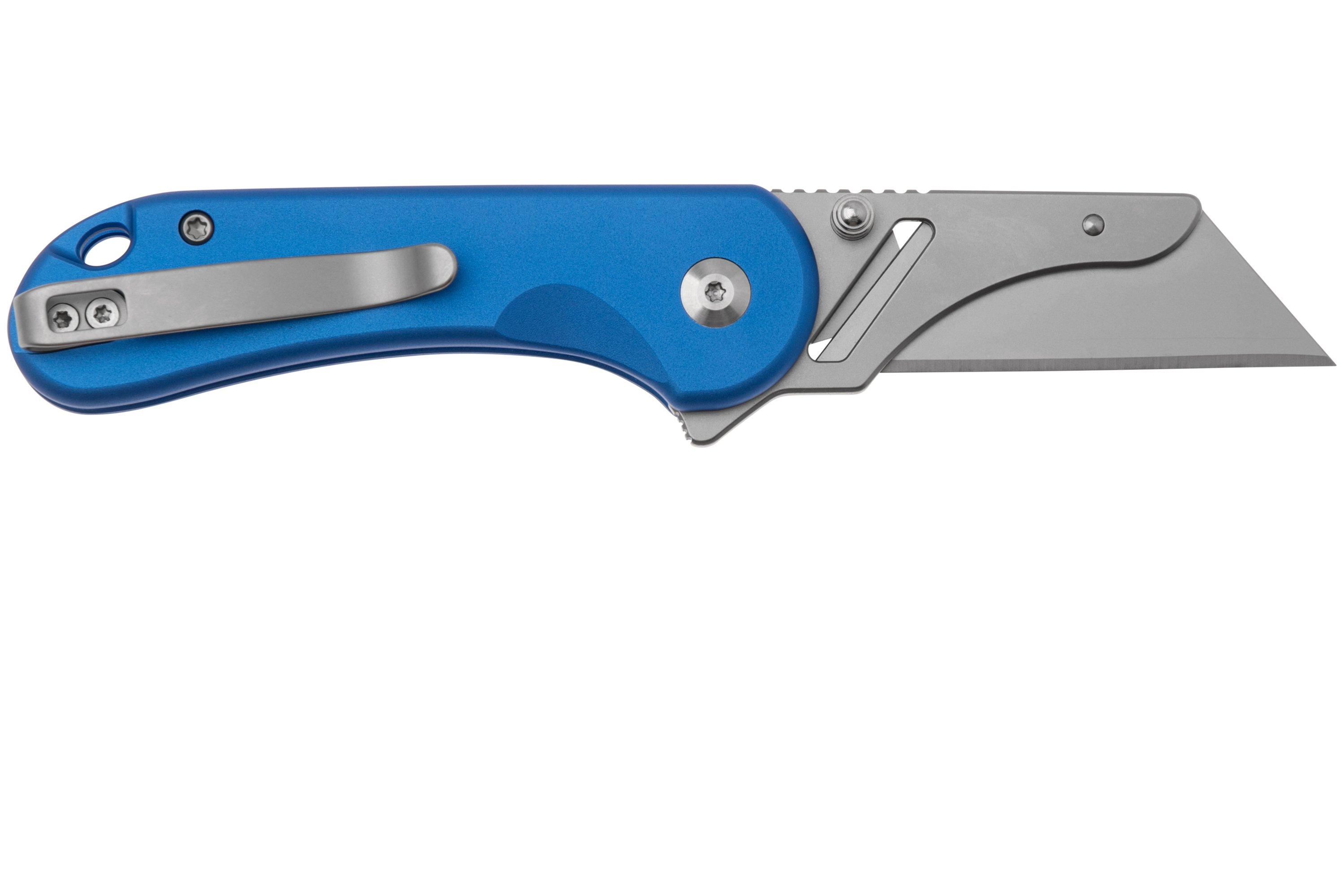 Civivi Elementum Utility C23039B-2 Blue Aluminum, Stonewashed Blade ...