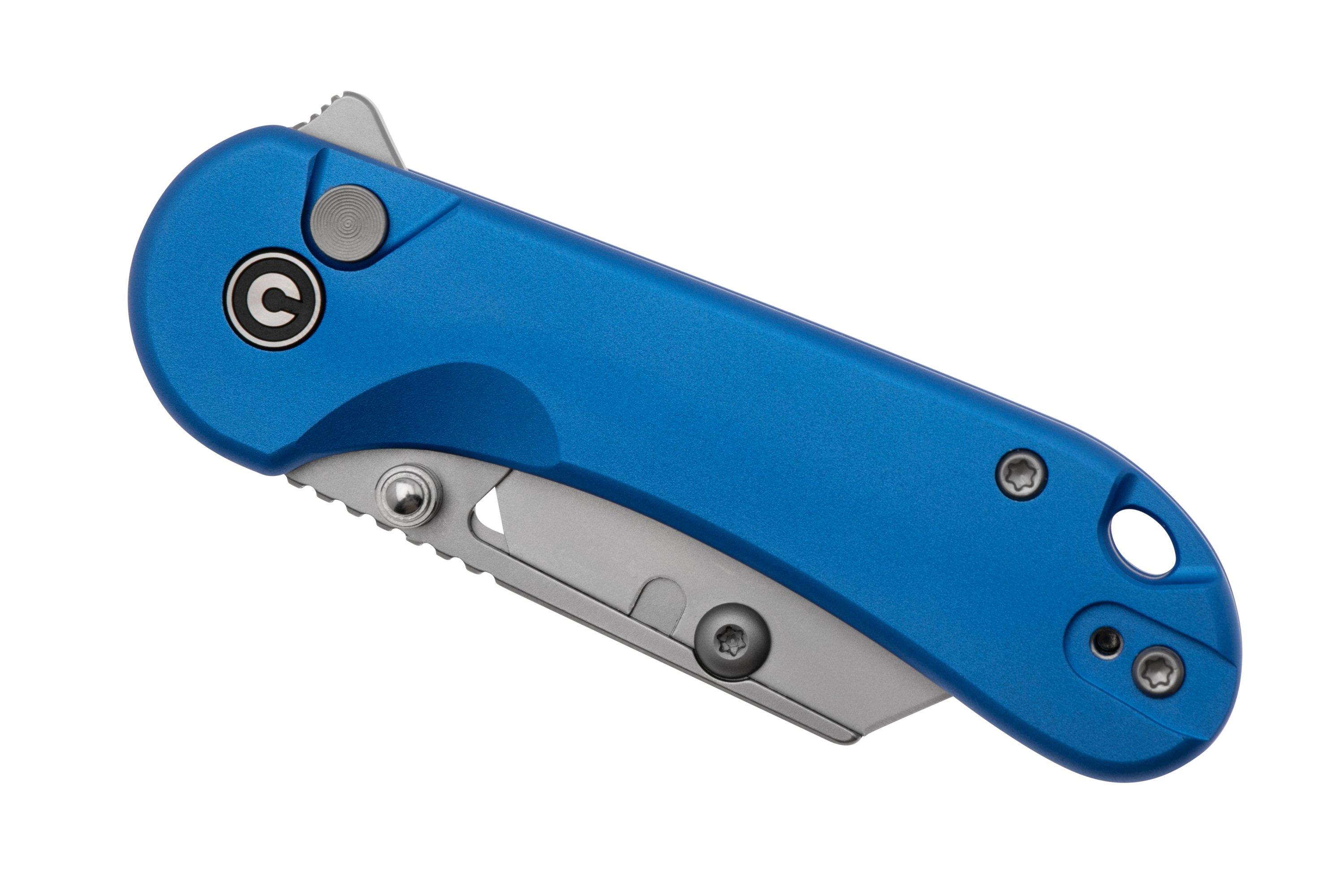 Civivi Elementum Utility C23039B-2 Blue Aluminum, Stonewashed Blade ...