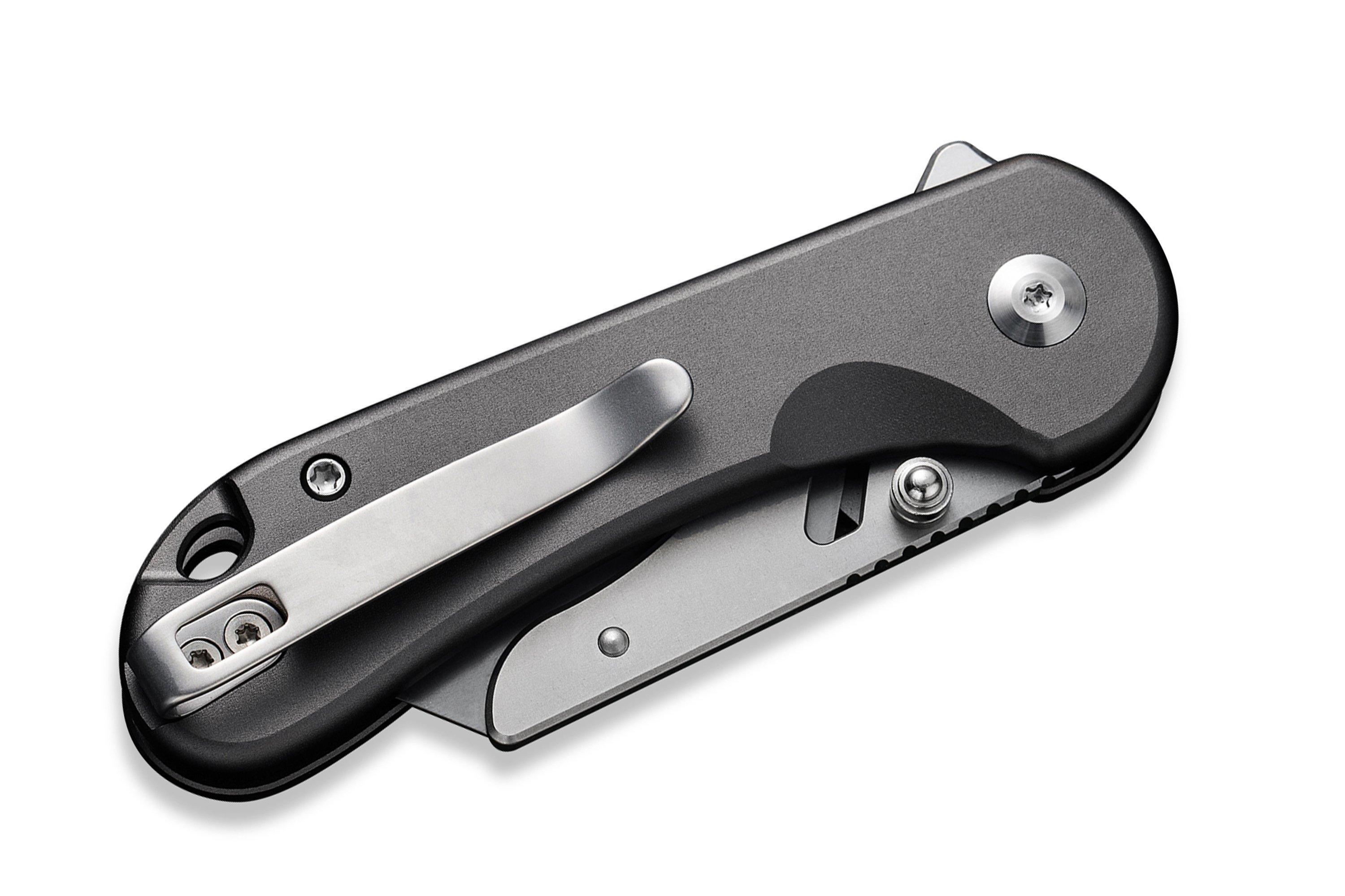 Civivi Elementum Utility C23039B-4 Gray Aluminum, Stonewashed Blade ...