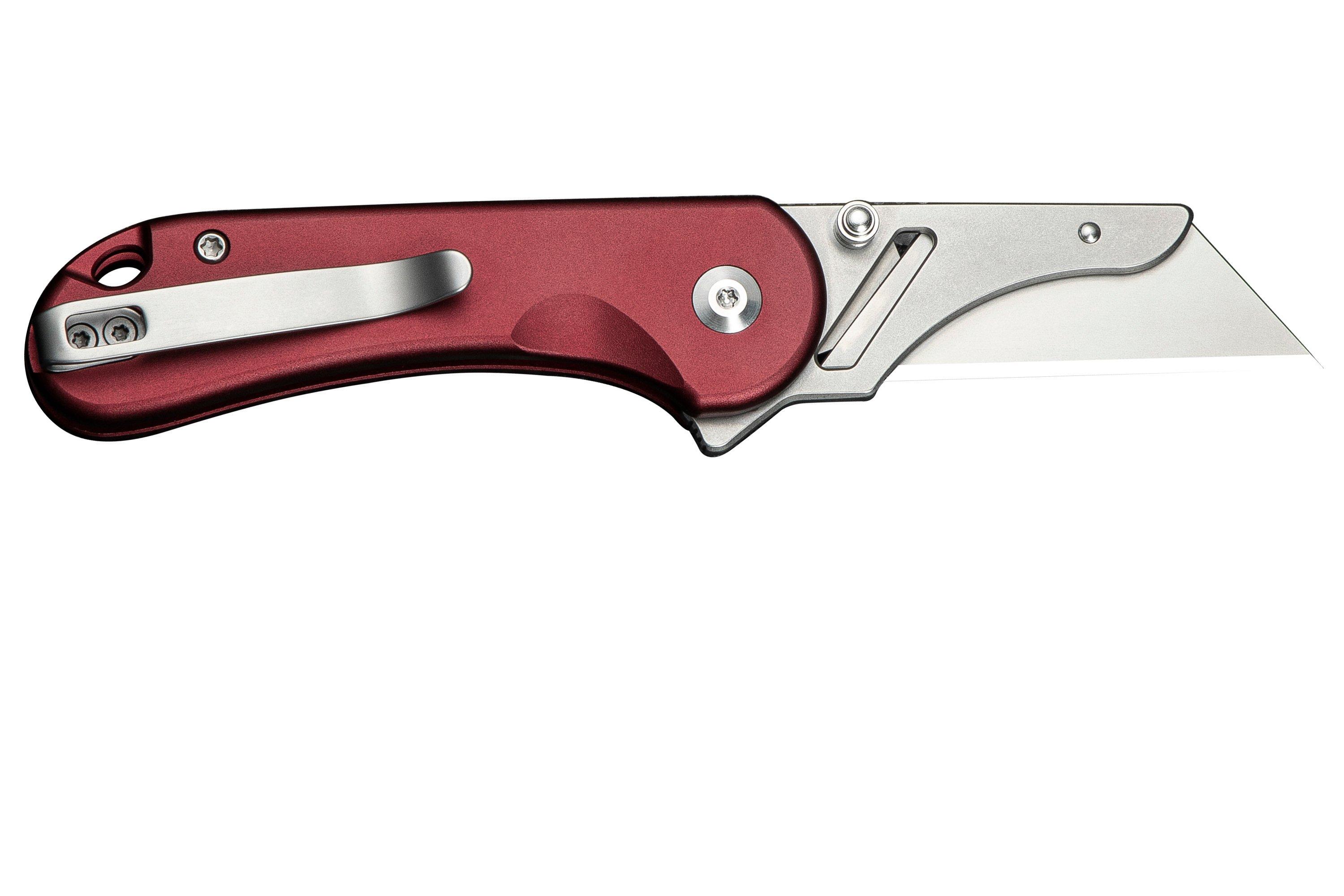 Civivi Elementum Utility C23039B-5 Burgundy Aluminium, Stonewashed ...