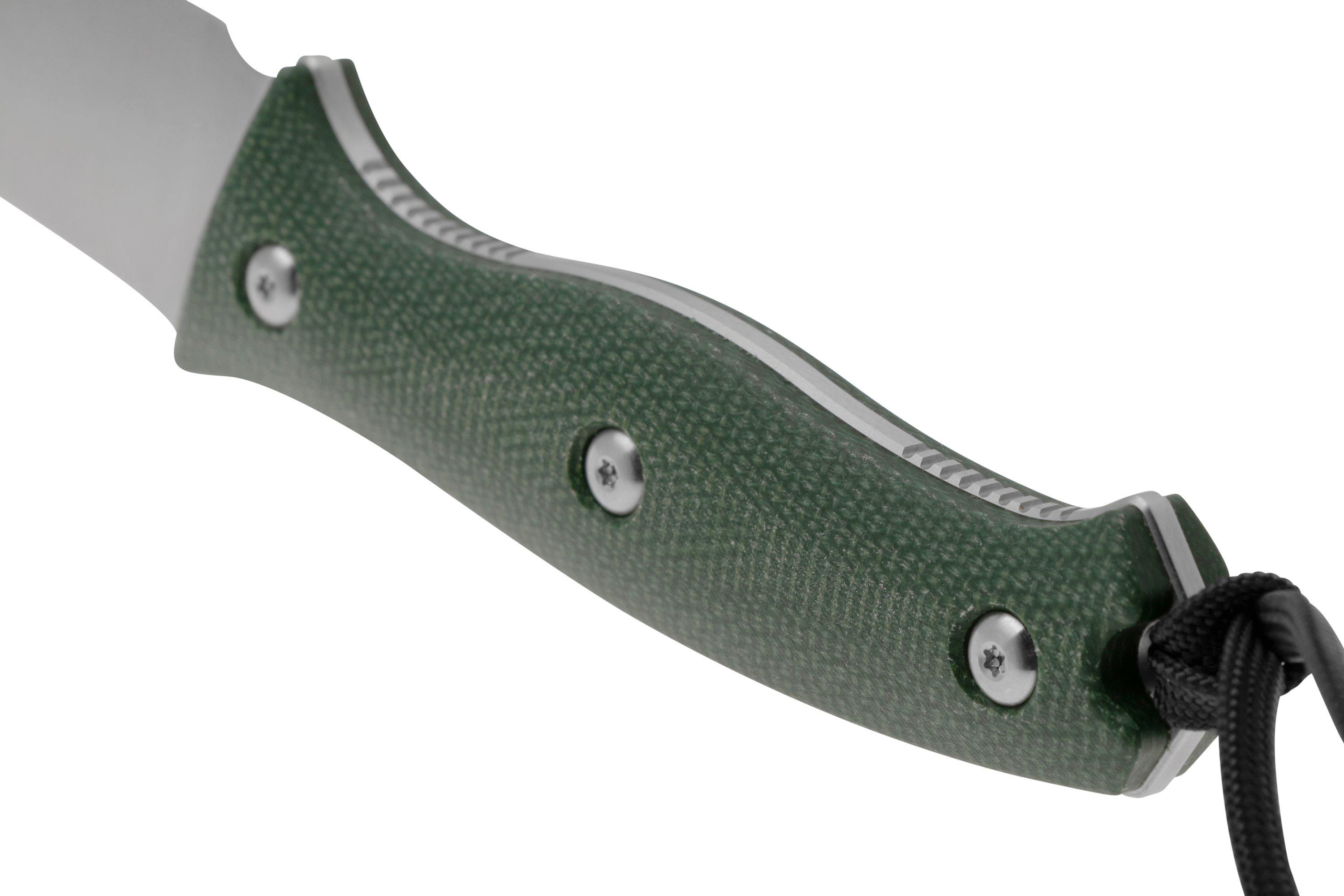 CIVIVI Stormridge C23041-3 Satin Nitro-V, Green Canvas Micarta ...