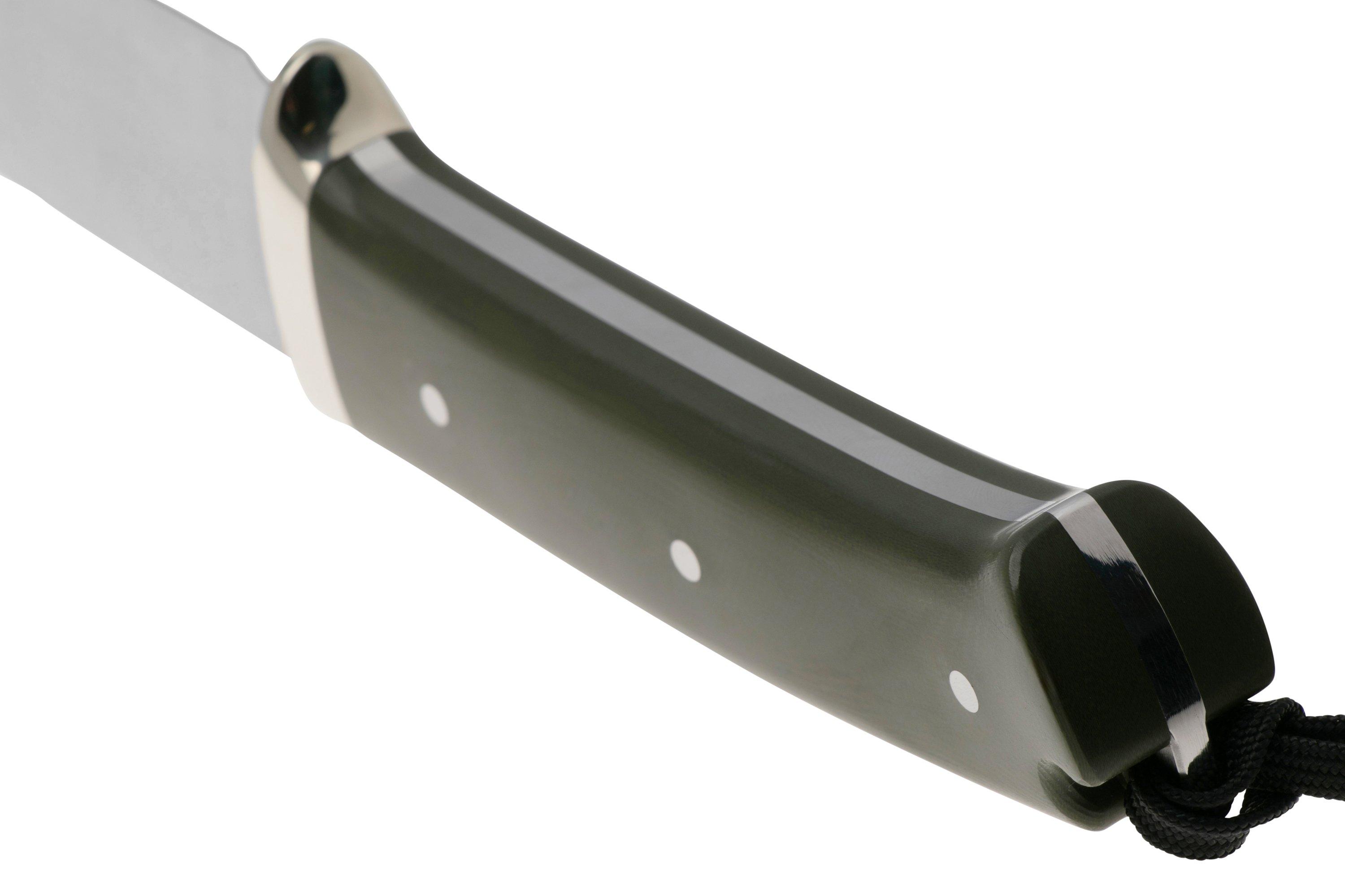 Civivi Cloud Peak C23044-2 Satin Nitro-V, OD-Green G10, Nickel Silver ...