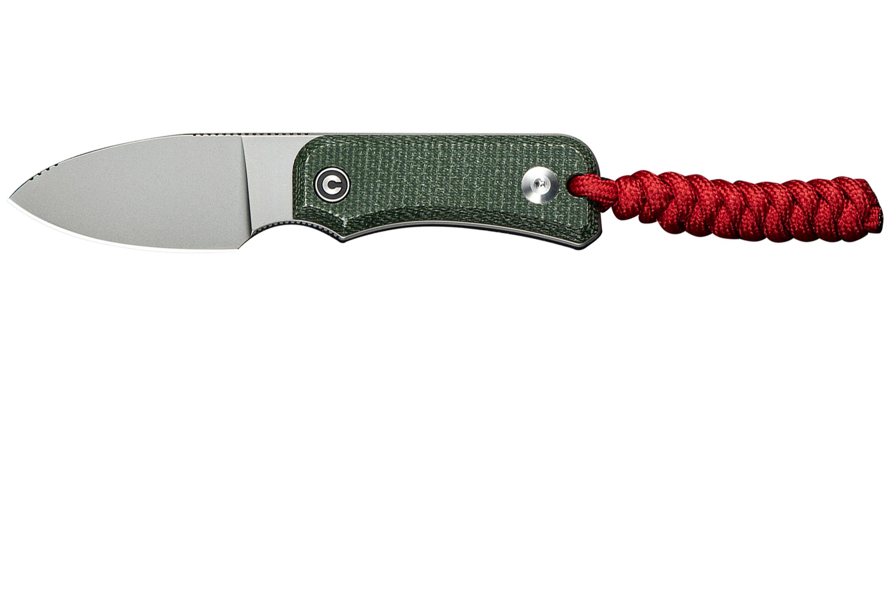 Civivi Baby Banter Fixed C23045-2 Nitro-V, Green Micarta, fixed knife ...