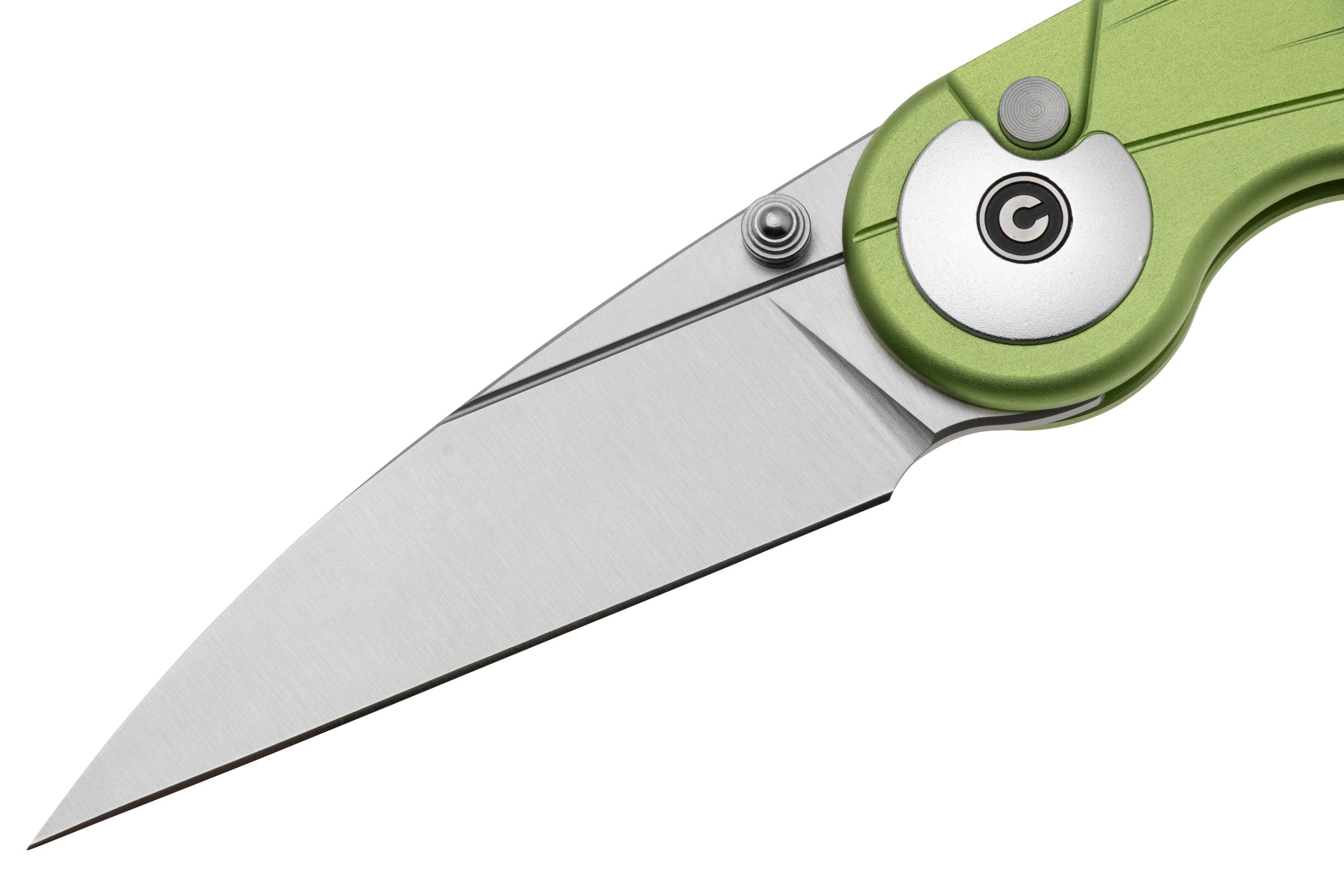 Civivi Starflare C23052-3 Satin Nitro-V, Lime Green Aluminum, couteau ...