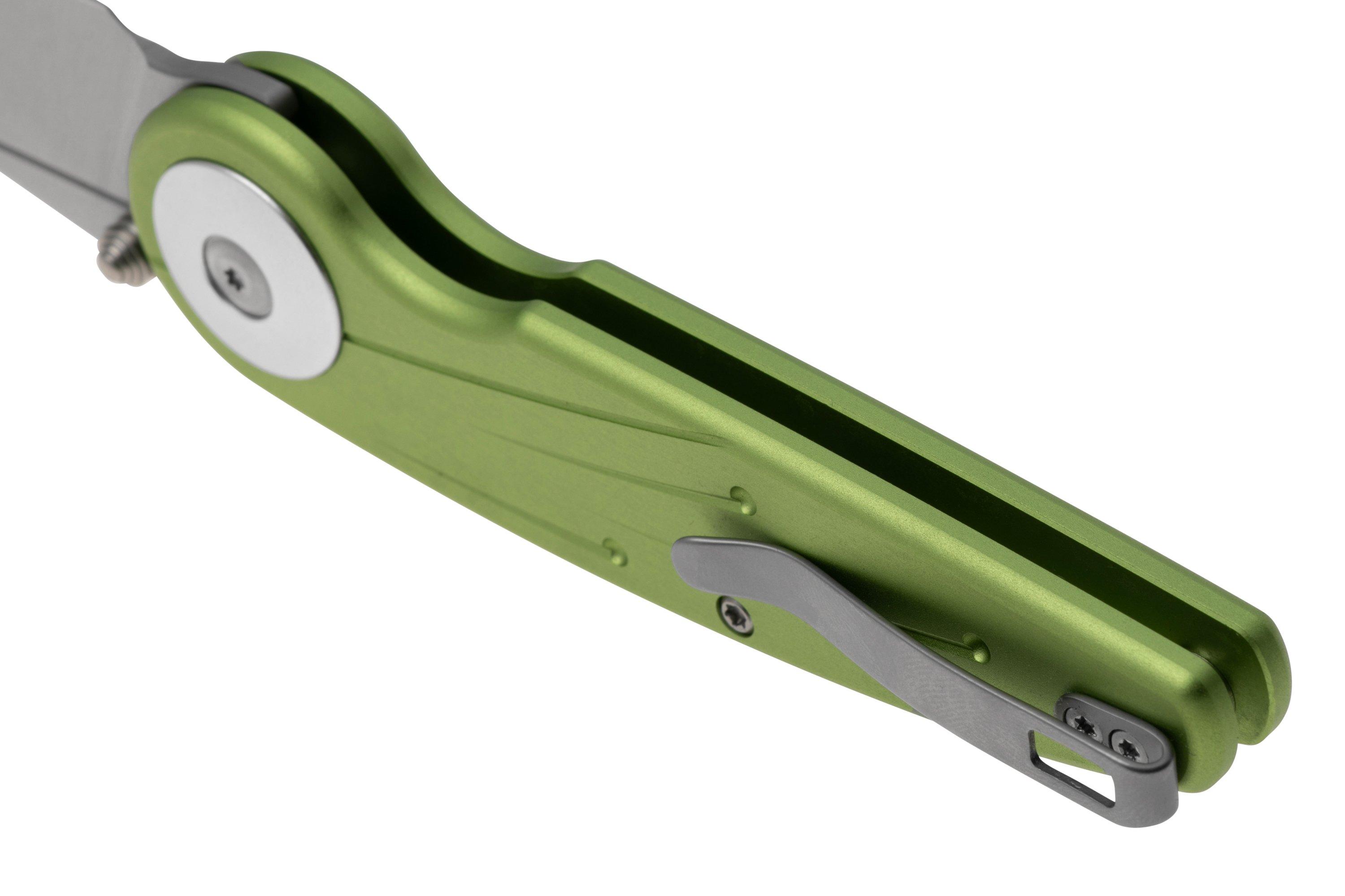 Civivi Starflare C23052-3 Satin Nitro-V, Lime Green Aluminum, couteau ...
