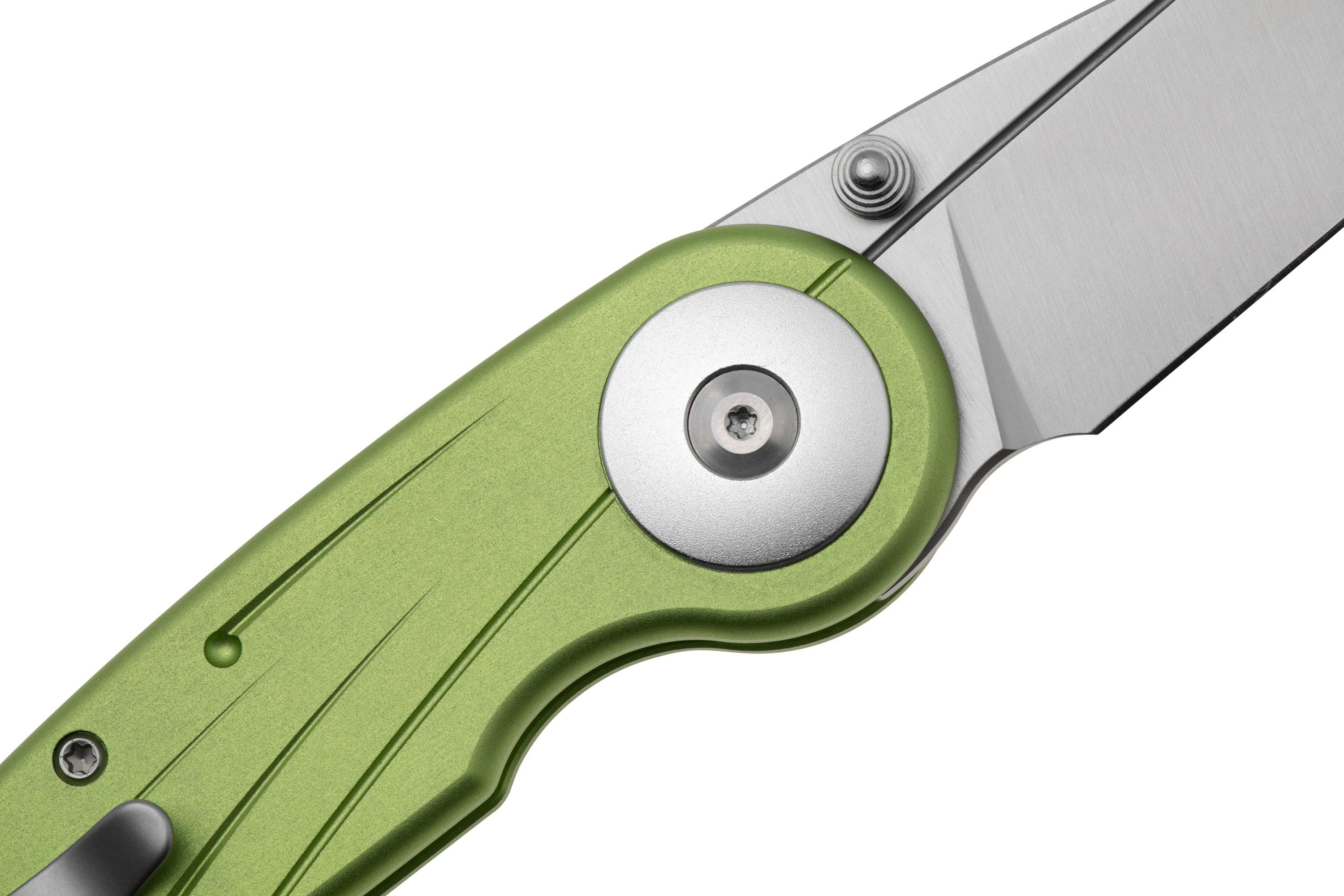 Civivi Starflare C23052-3 Satin Nitro-V, Lime Green Aluminum, couteau ...