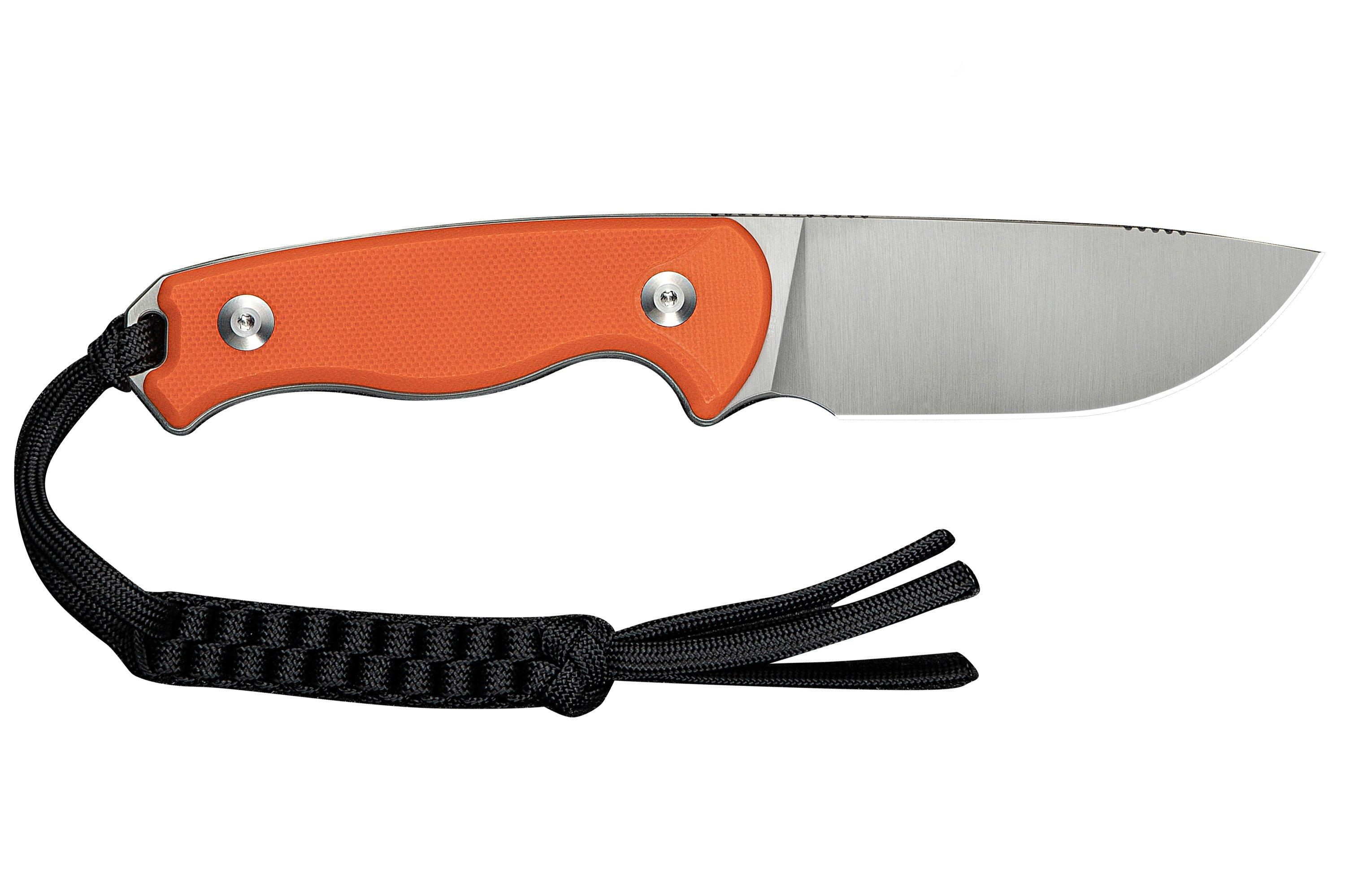 Civivi Timberbark C23094-2 Satin 14C28N, Orange G10, fixed knife ...